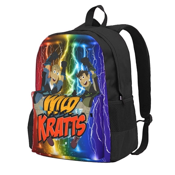 16.5IN Wild Animal Kra-,tt2 Backpack Large Capacity Rucksack Trave ...