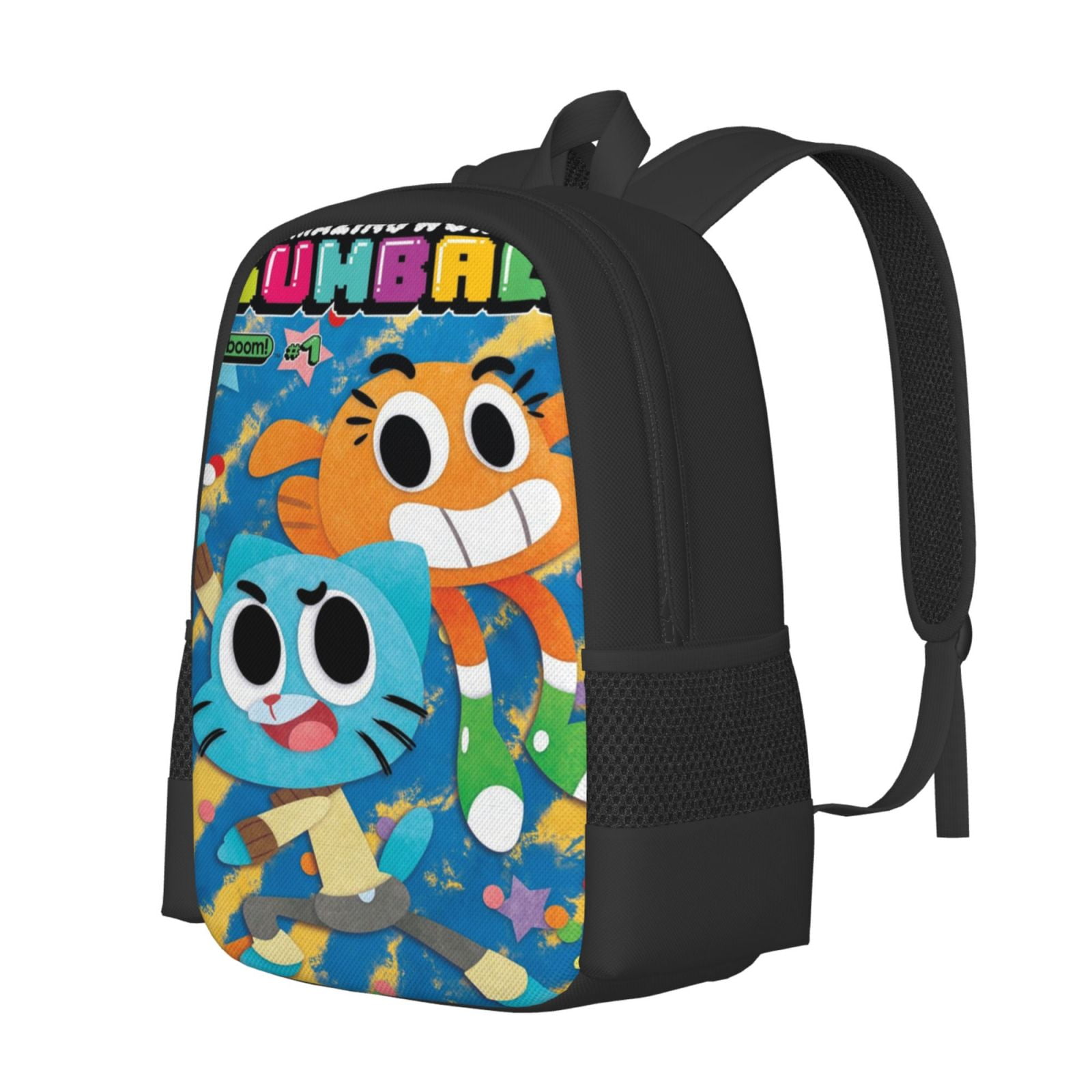 16.5In Amazing World of Gumball Backpack Large Capacity Multifunction ...