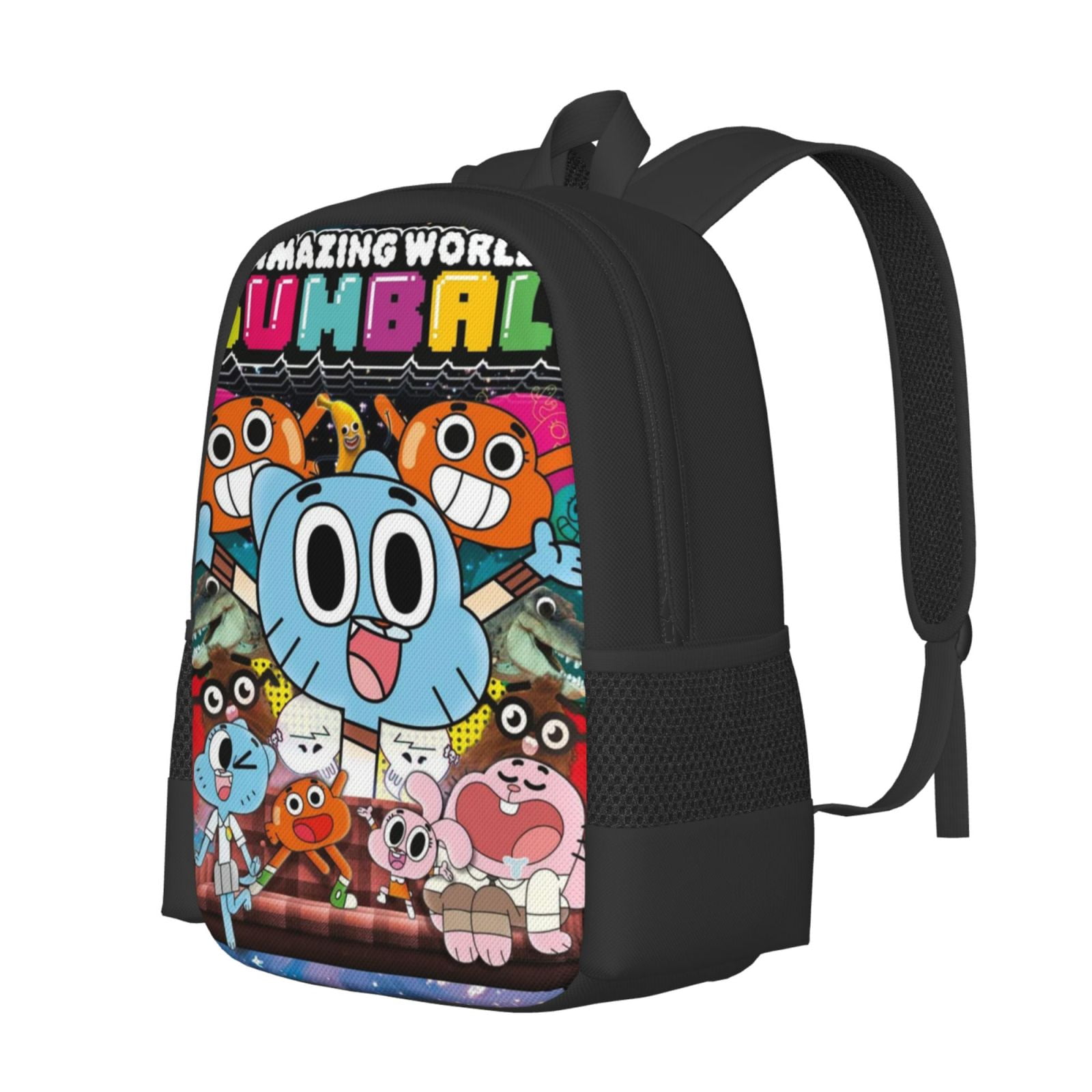 16.5In Amazing World of Gumball Backpack Large Capacity Multifunction ...