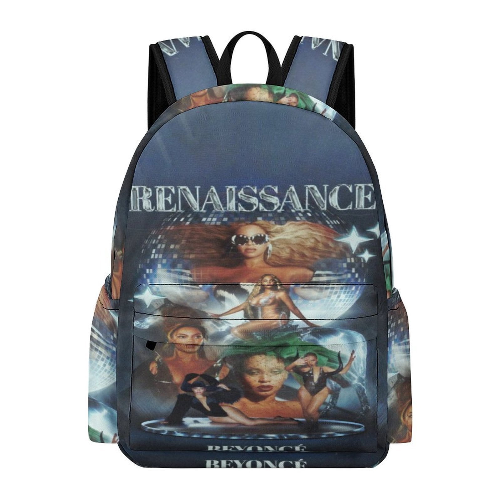 16.5In Bey0n-,c Backpack Front Pocket Cute Knapsack Cartoon Daypack ...