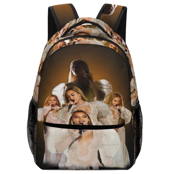 16.5In Bey0n-,c Backpack with Front Pocket Cartoon Backpacks Travel ...