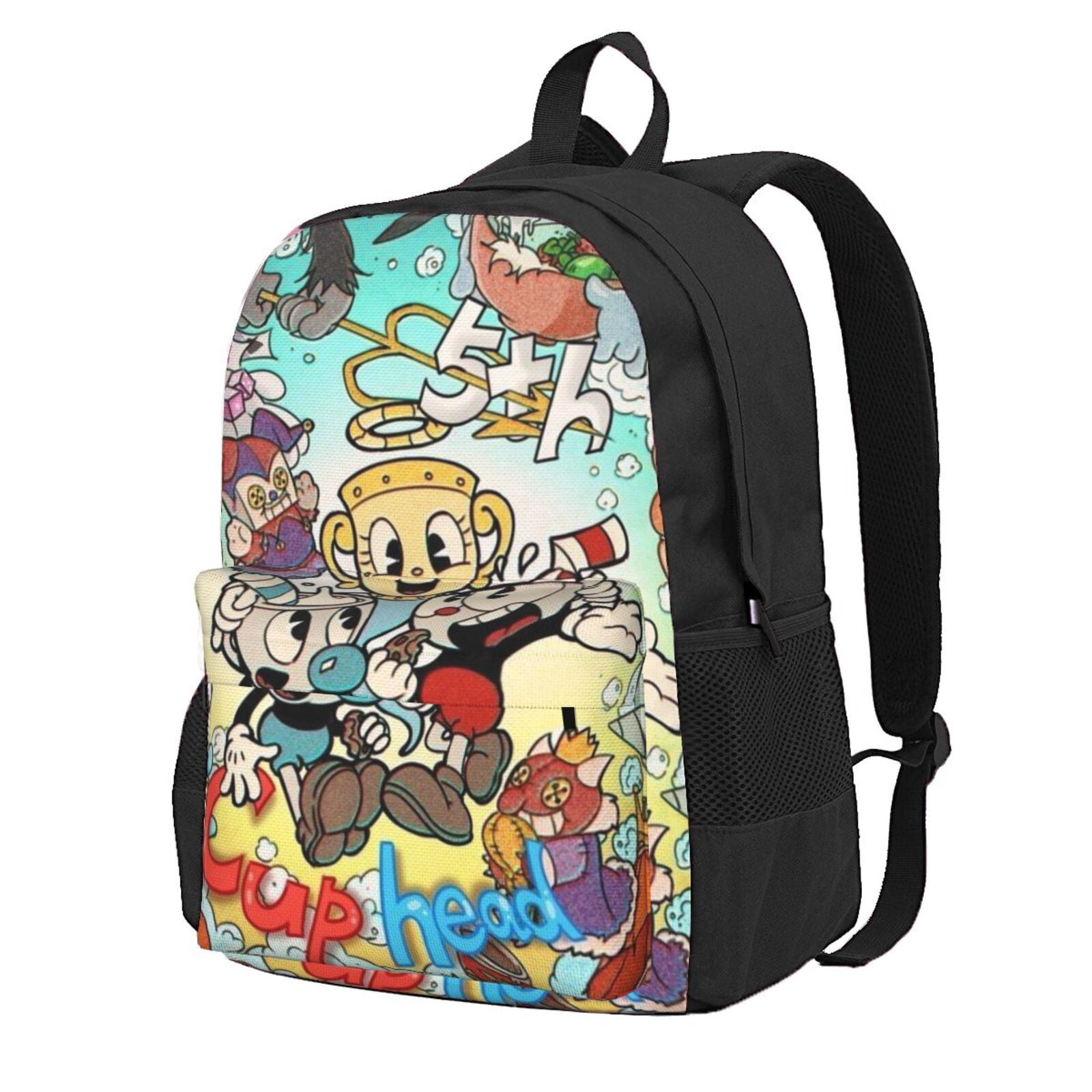 16.5In Cup-head Backpack Lightweight Laptop Backpack Casual Daypack ...