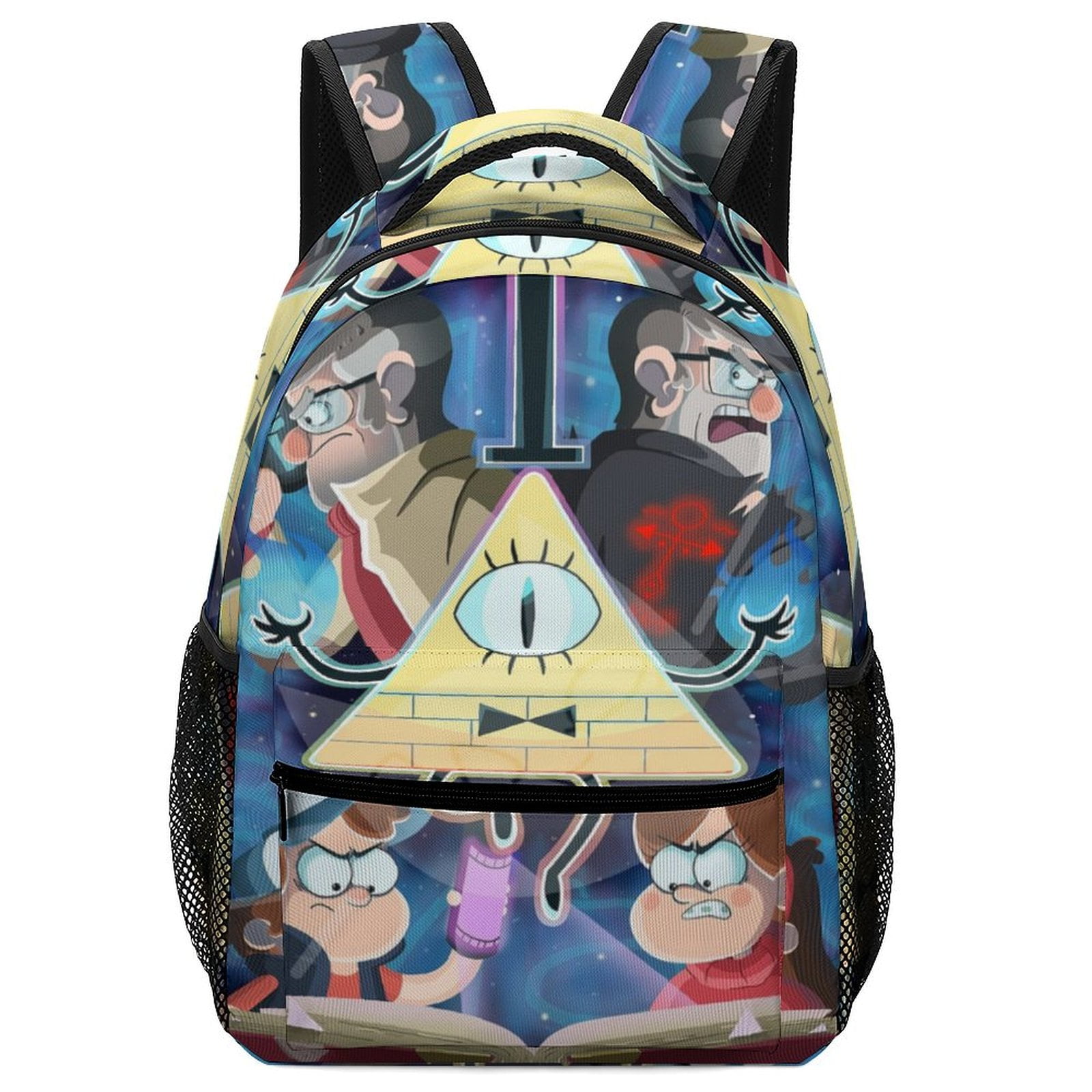 16.5In Gravity Fall Backpack with Pocket Lightweight Laptop Backpack ...