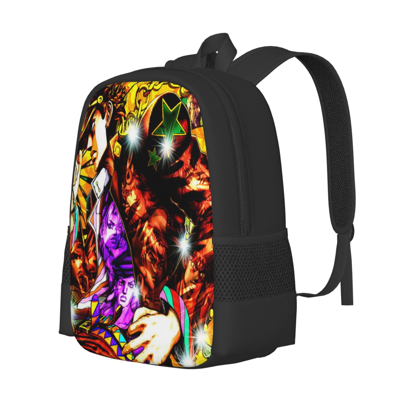 16.5In JoJo Bizarre Adventure Backpack Large Capacity Multifunction ...