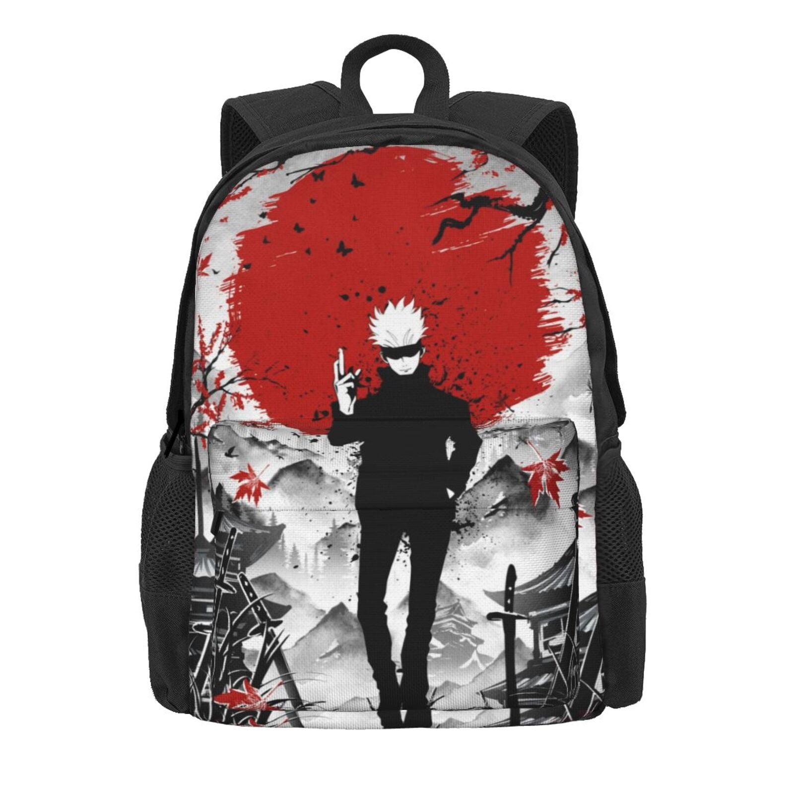 16.5In Jujutsu Kaisen Lightweight Casual Backpack Knapsack Durable ...