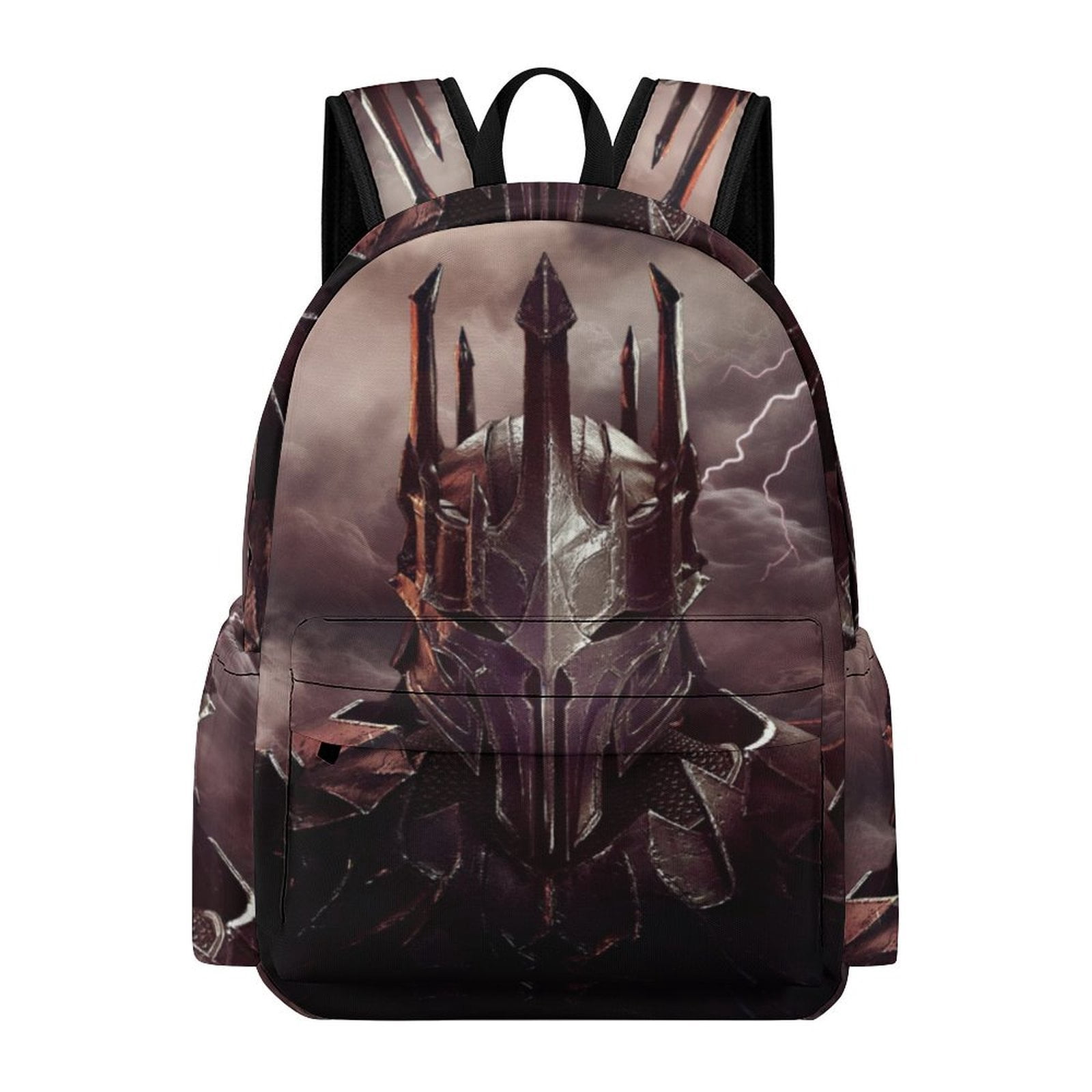 16.5In Lord of Ring2 Backpack Front Pocket Cute Knapsack Cartoon ...