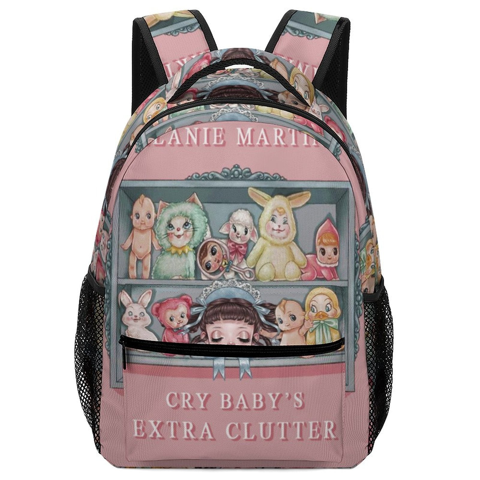 16.5In Melanie Martinez Backpack with POcket Lightweight Bookbag Travel ...