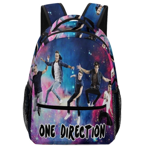 16.5In One Direc-,Ti0n Backpack with Front Pocket Cartoon Backpacks ...