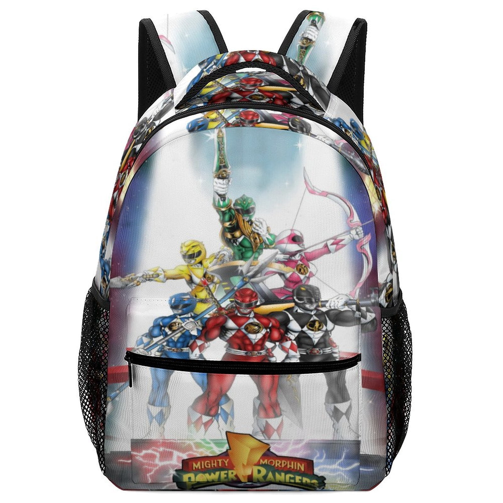 16.5In Power Team Ran-,Ger2 Backpack with Front Pocket Cartoon ...