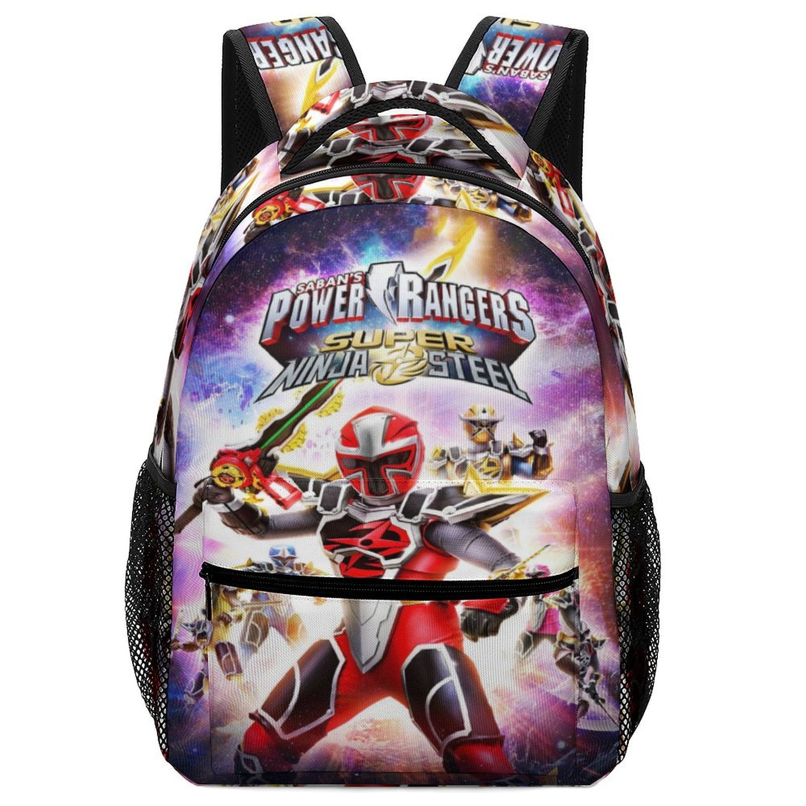 16.5In Power Team Ran-,Ger2 Backpack with Front Pocket Cartoon ...
