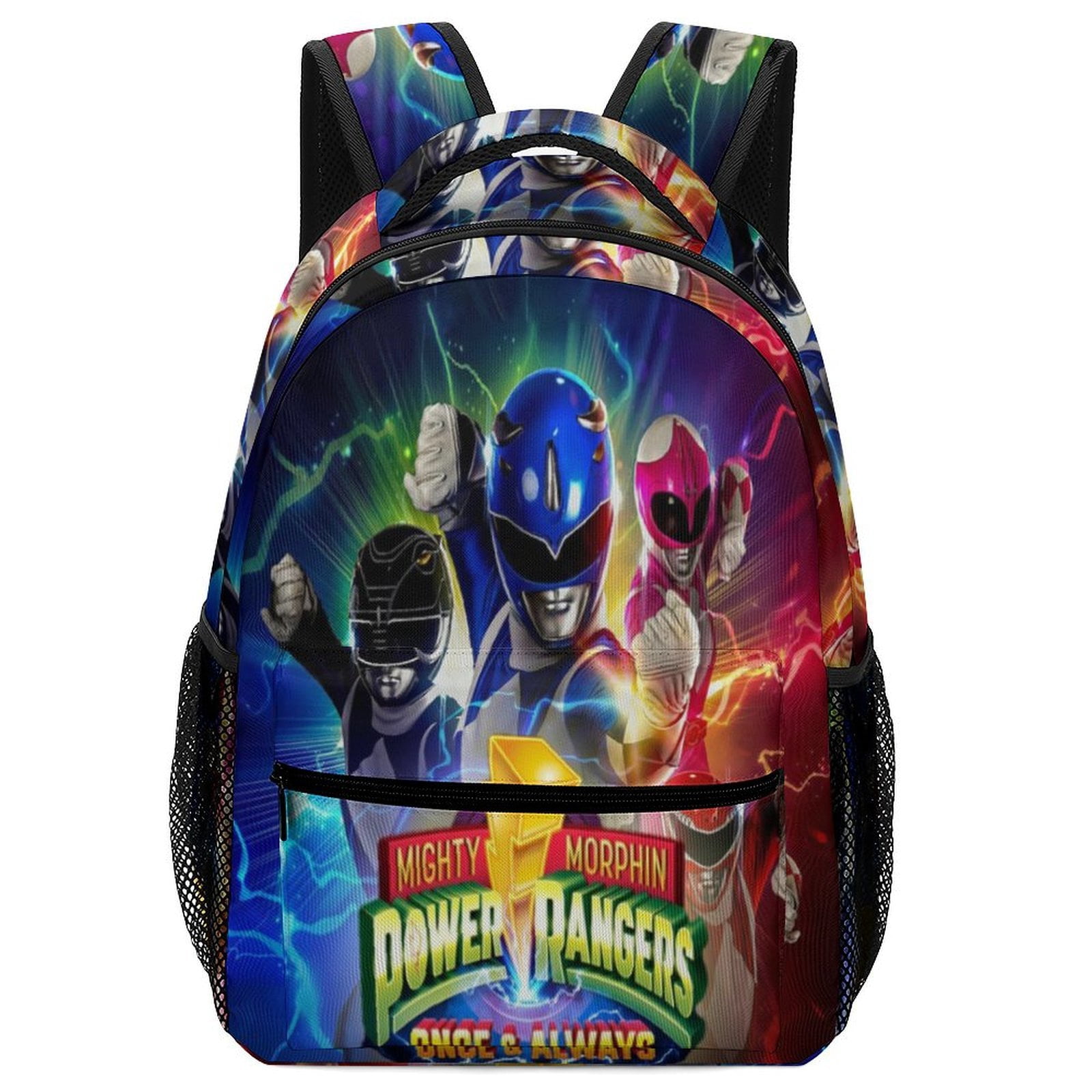 16.5In Power Team Ran-,Ger2 Backpack with Front Pocket Cartoon ...