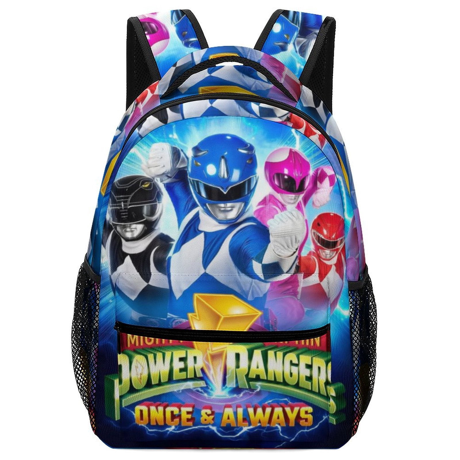 16.5In Power Team Ran-,Ger2 Backpack with Front Pocket Cartoon ...