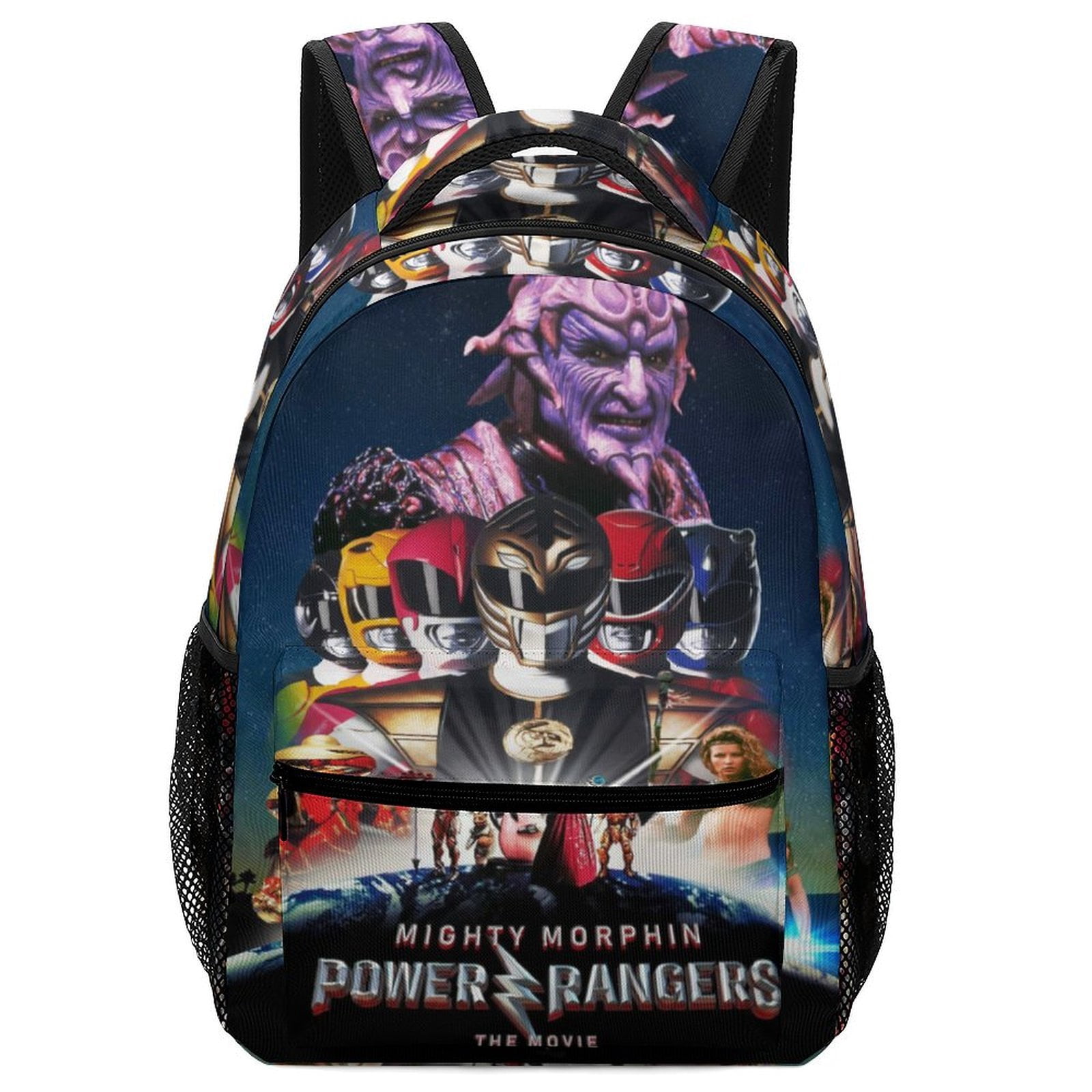 16.5In Power Team Ran-,Ger2 Backpack with Front Pocket Cartoon ...