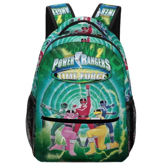 16.5In Power Team Ran-,Ger2 Backpack with Front Pocket Cartoon ...