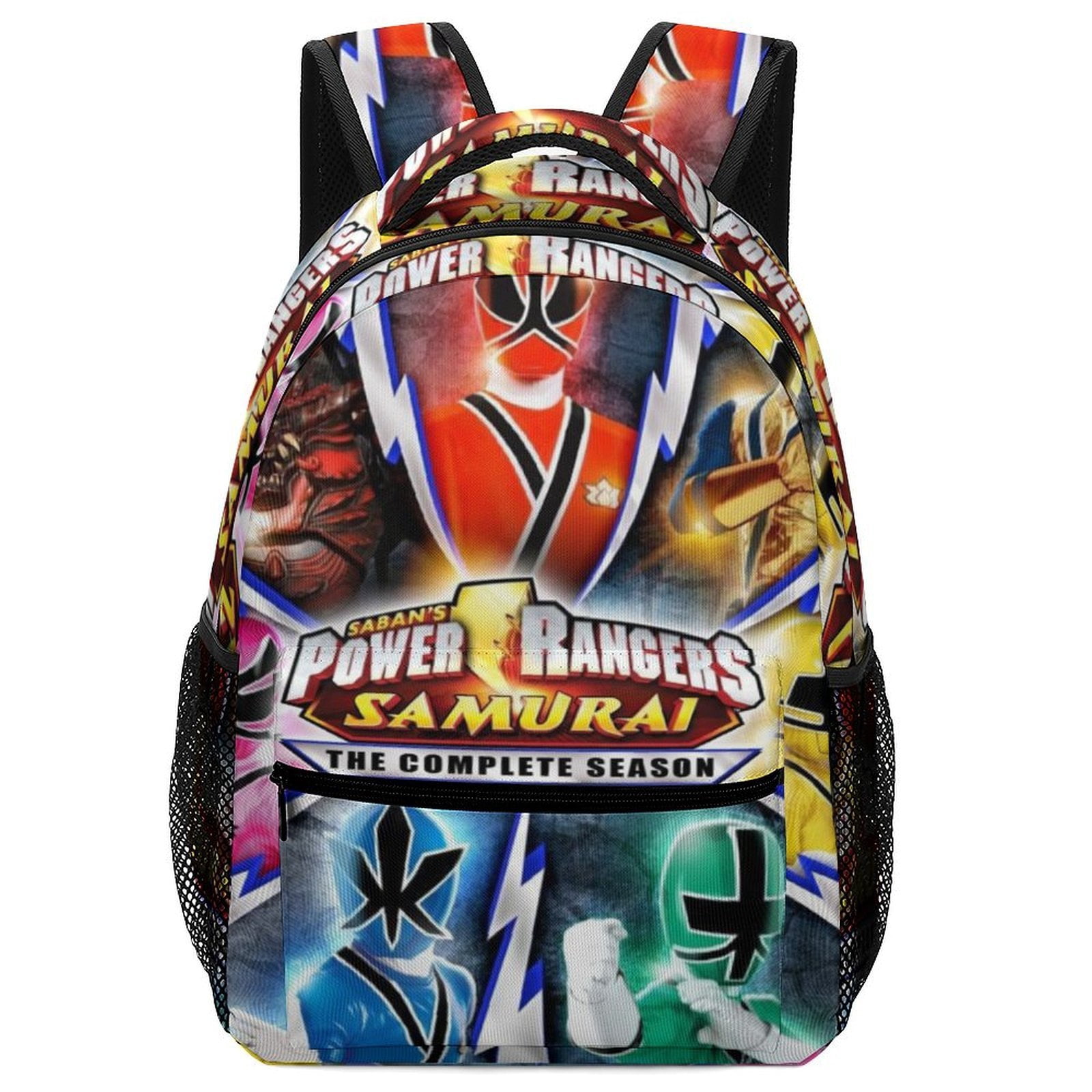 16.5In Power Team Ran-,Ger2 Backpack with Front Pocket Cartoon ...