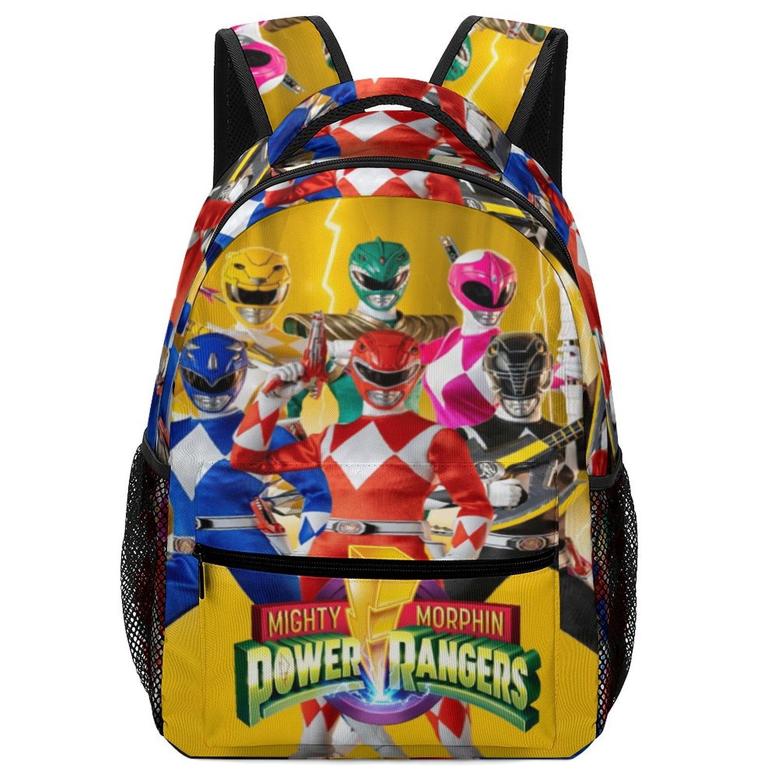 16.5In Power Team Ran-,Ger2 Backpack with Front Pocket Cartoon ...