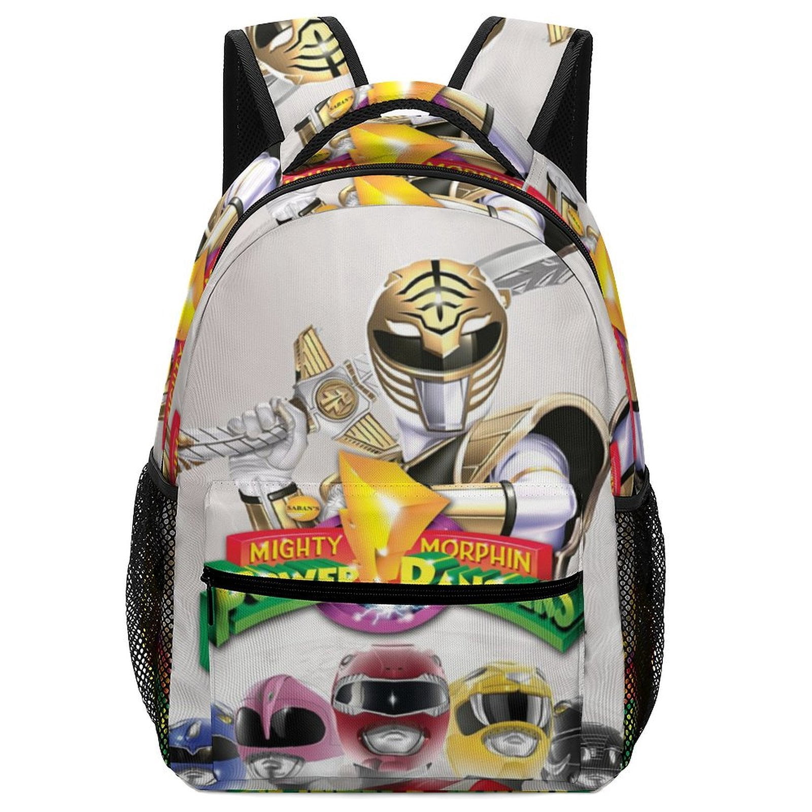 16.5In Power Team Ran-,Ger2 Backpack with Front Pocket Cartoon ...