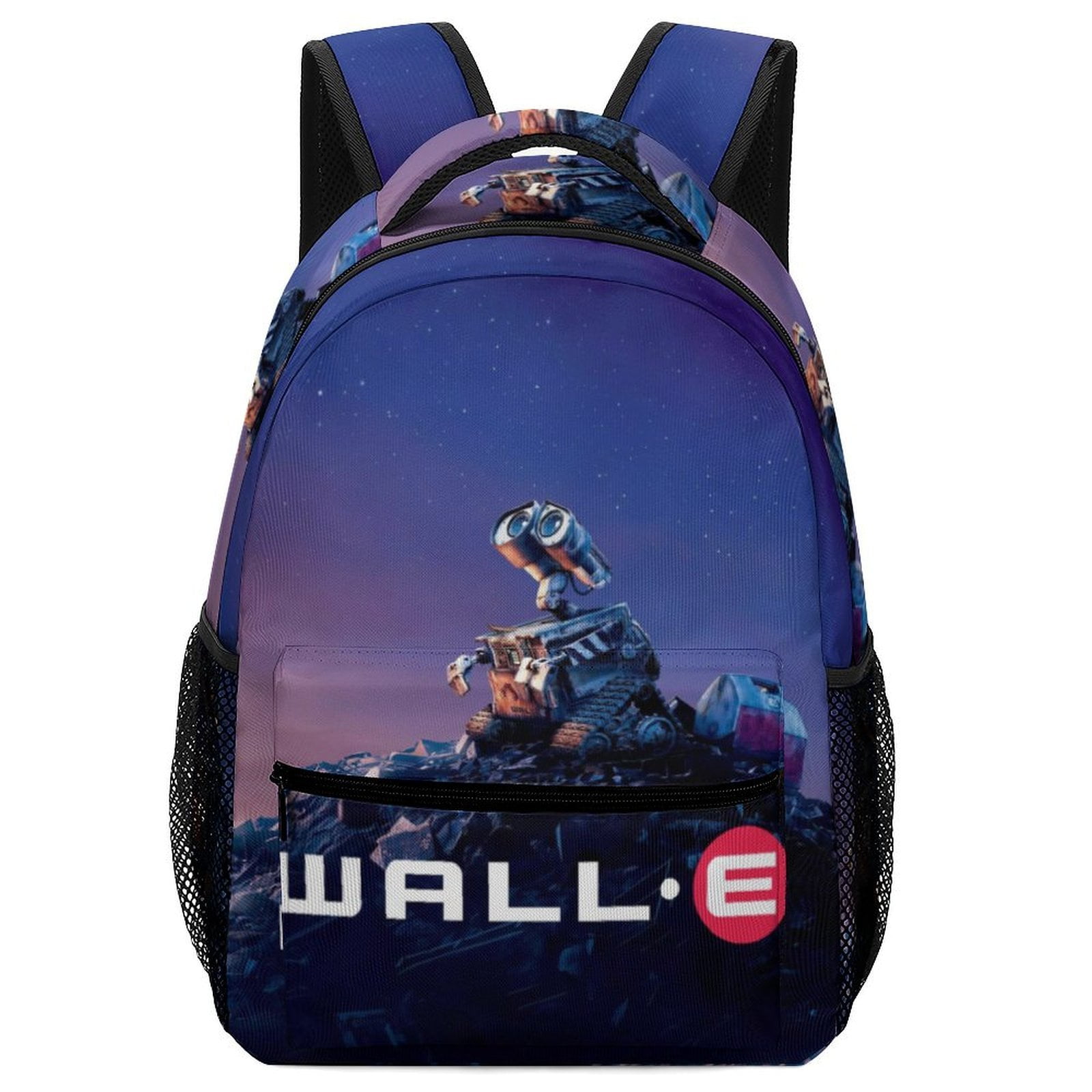 16.5In Wall-,E Backpack Front Pocket Cute Knapsack Cartoon Daypack ...