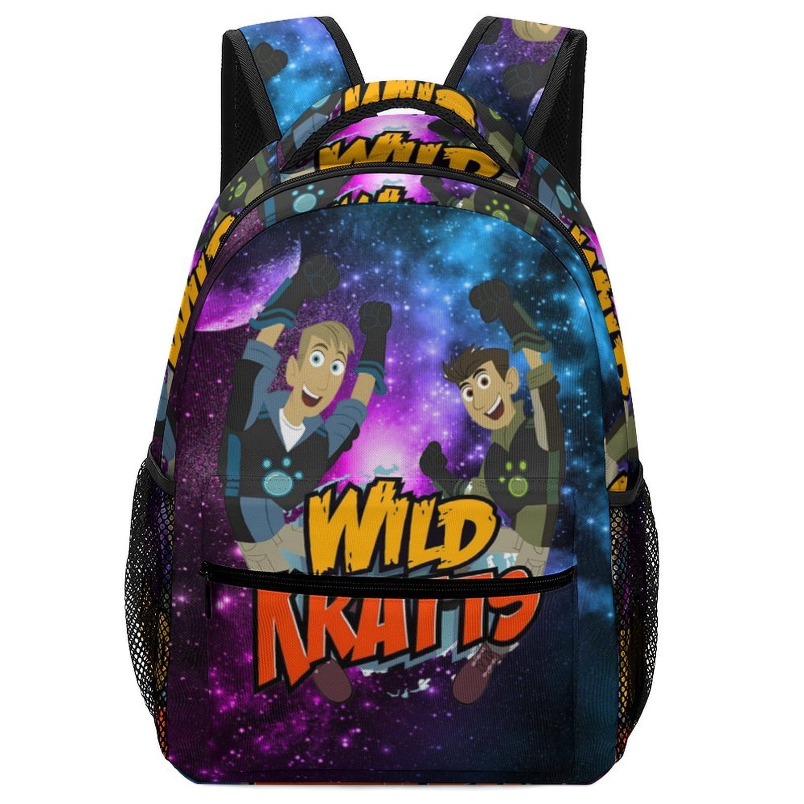 16.5In Wild Animal Kra-,tt2 Backpack with Front Pocket Cartoon ...