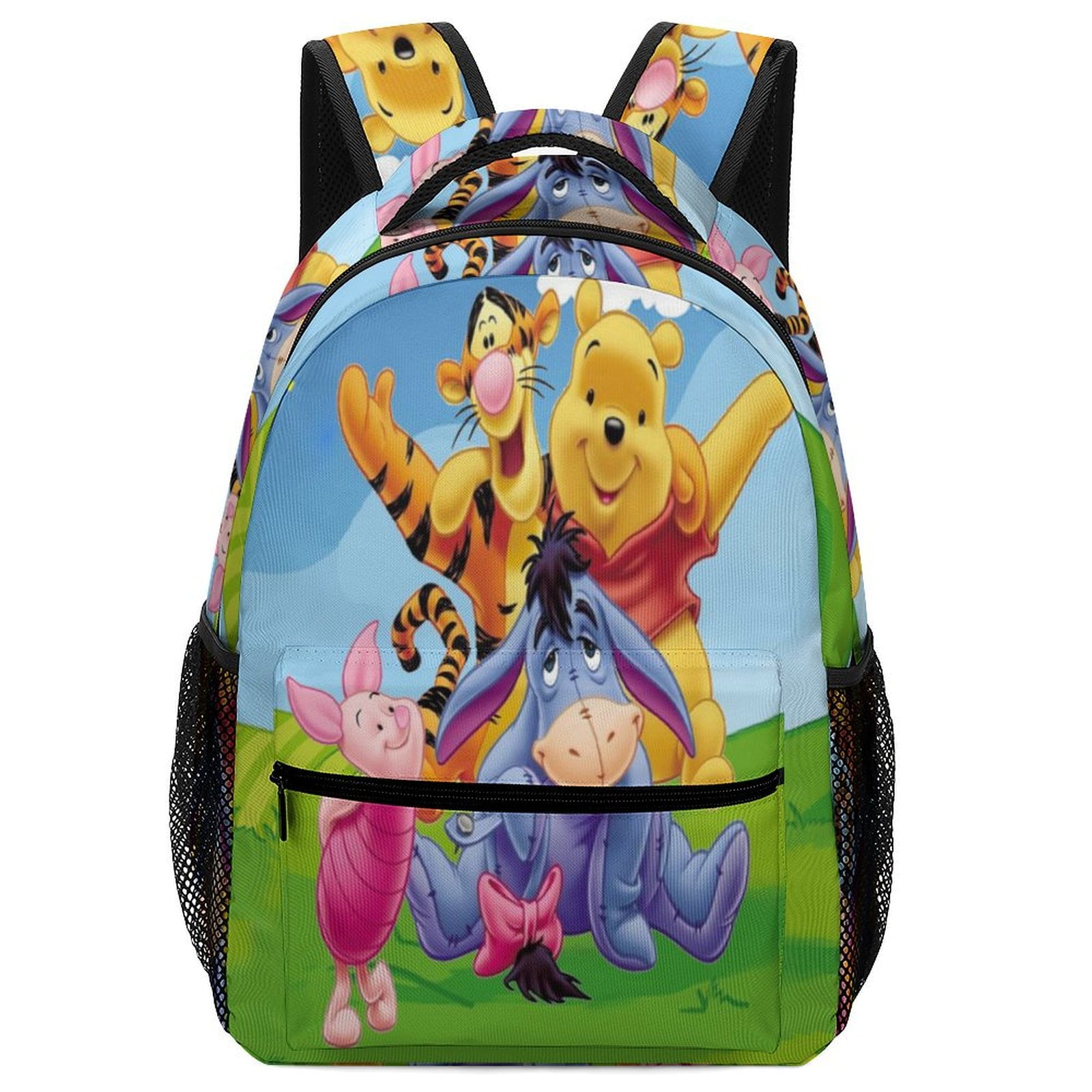 16.5In Winnie The Poo Backpack with Pocket Lightweight Laptop Backpack ...