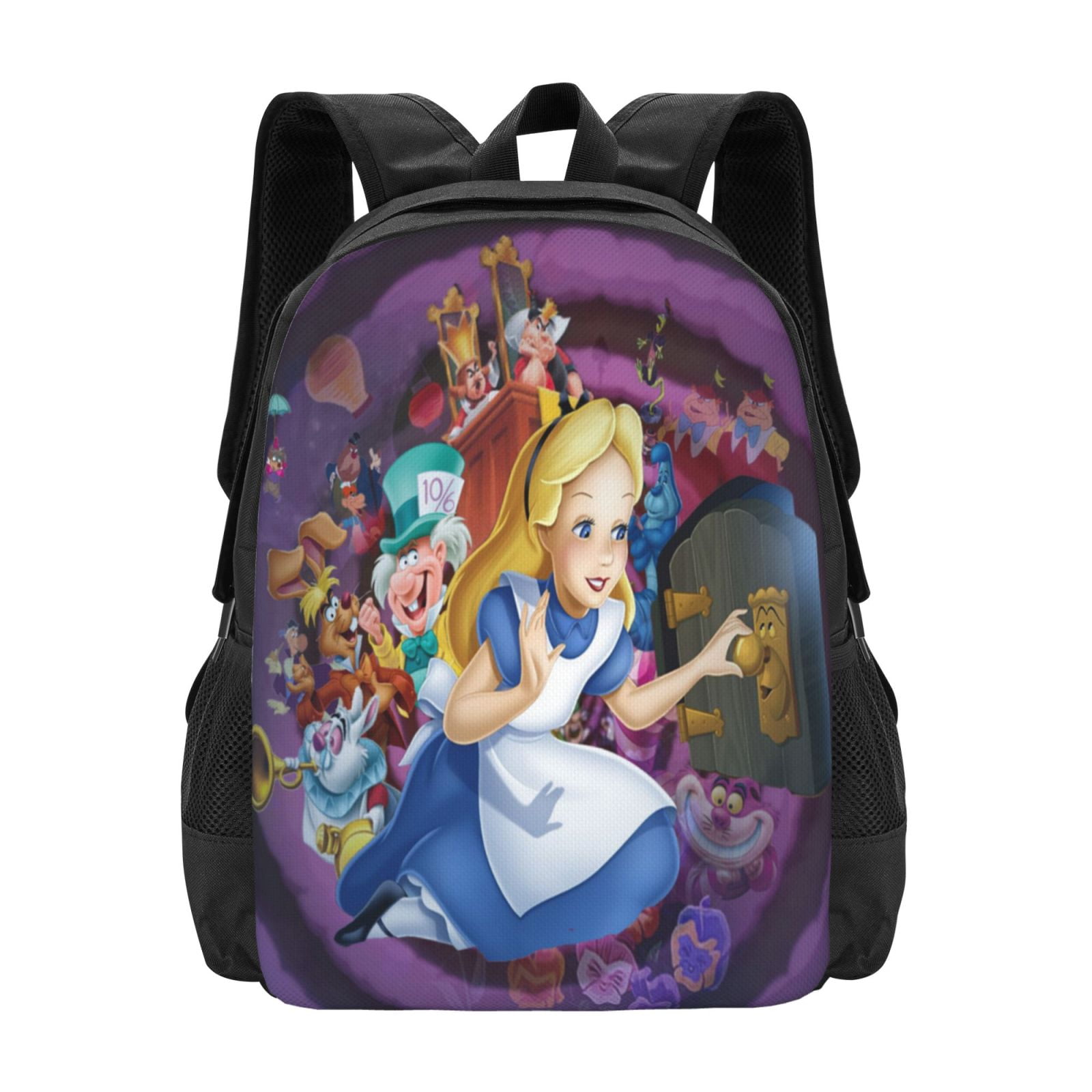 16.5in Alice in Wonden-Lan Backpack Backpacks Lightweight Sports Travel ...