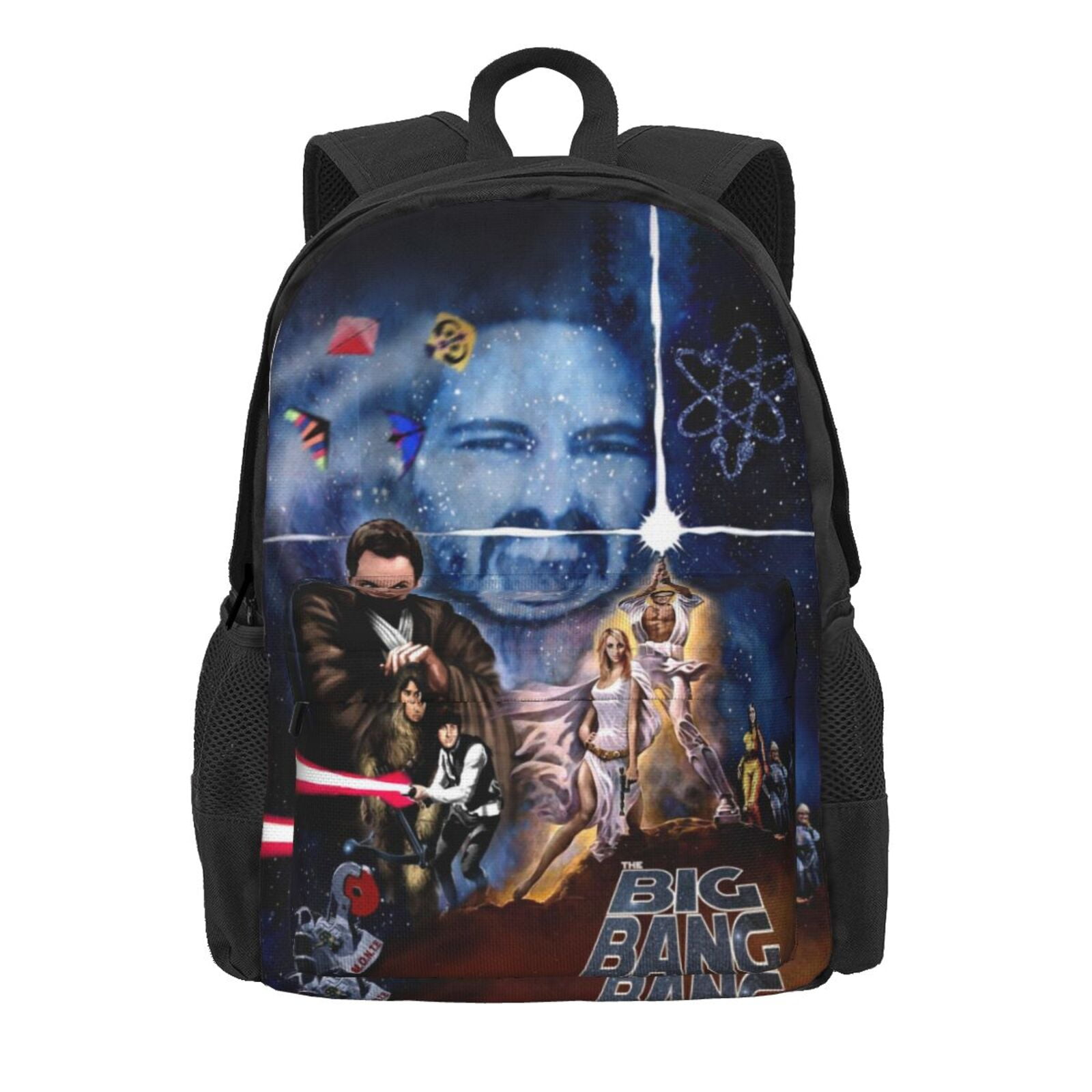 16.5in Big B-Ang The-Or Backpack Front Pocket Durable Bookbag Large ...