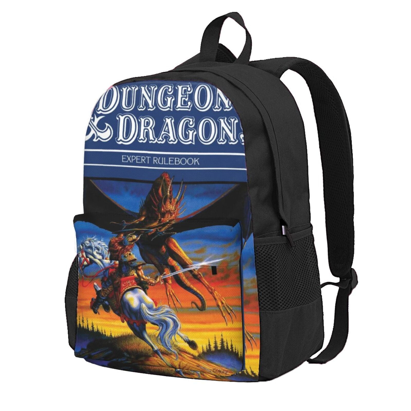 16.5in Dungeons And Dragon Backpac Lightweight Laptop Backpac Daypack ...