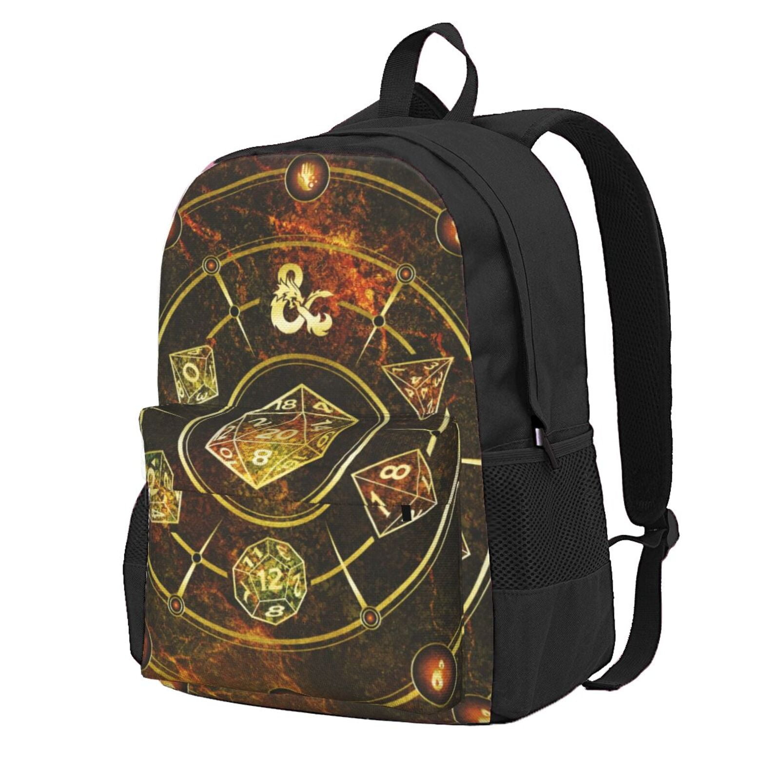 16.5in Dungeons And Dragon Backpac Lightweight Laptop Backpac Daypack ...