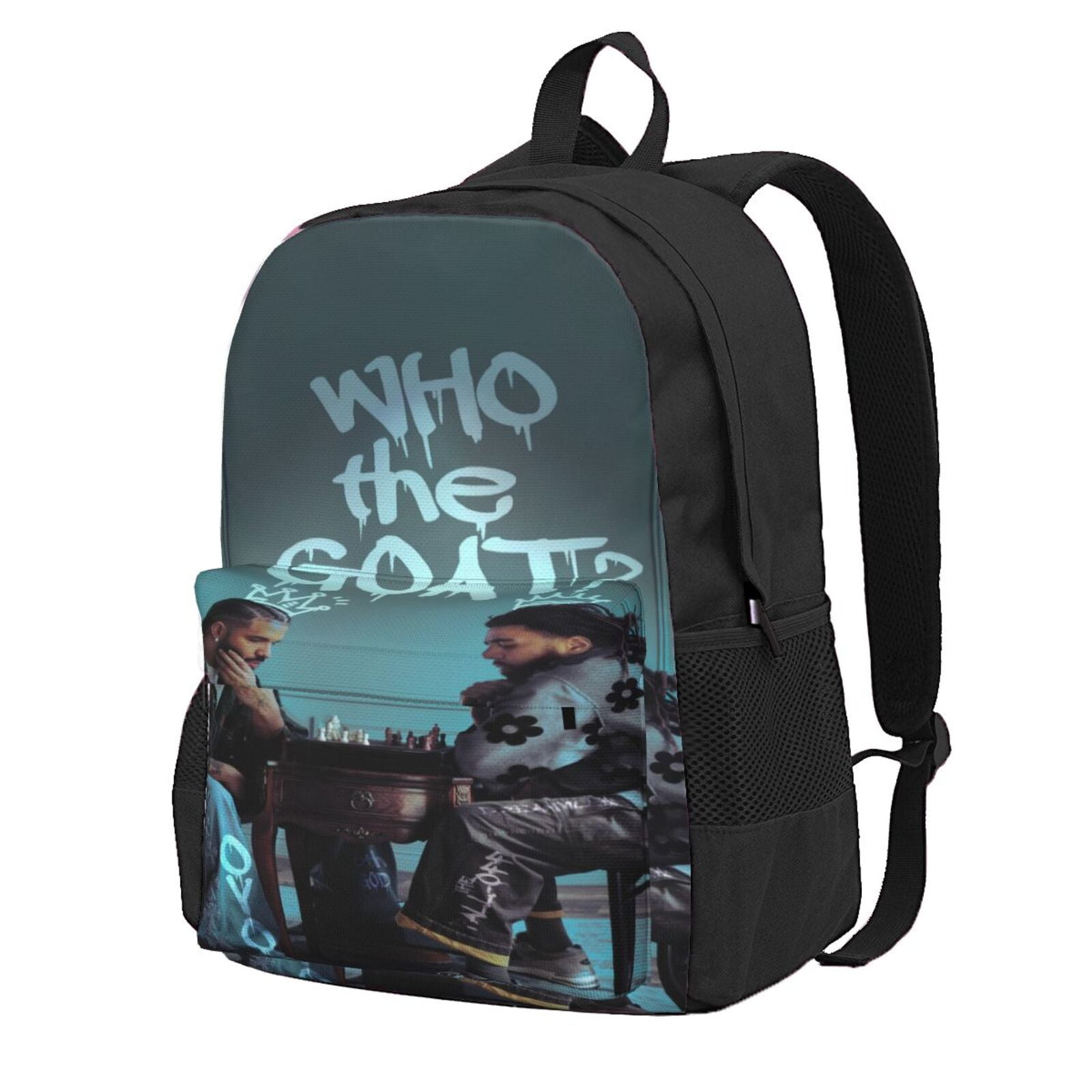 16.5In Drake Singer Backpacks Cute Laptop Bag Cartoon Bags Bookbag ...