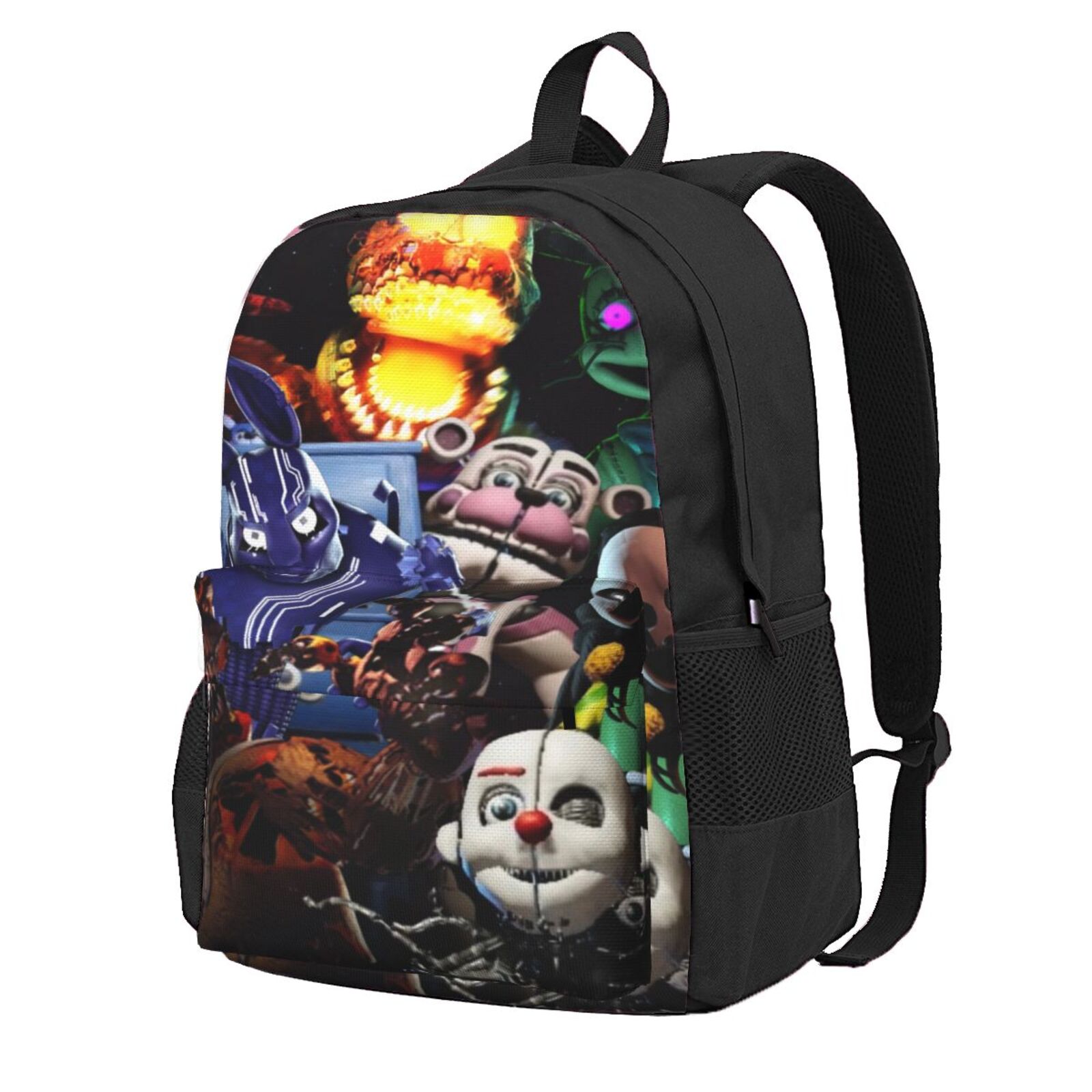 16.5in Five Nights At Fre-dd Backpack with Front Bag Lightweight Laptop ...
