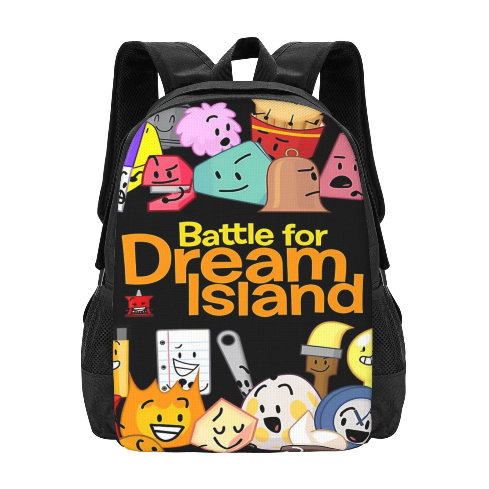 16.5in Game Bfdi Battle For Dream Island Backpack With Front Pocket ...