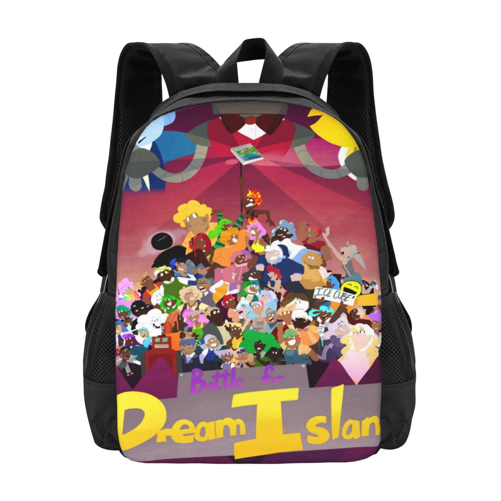 16.5in Game Bfdi Battle For Dream Island Backpack With Front Pocket ...