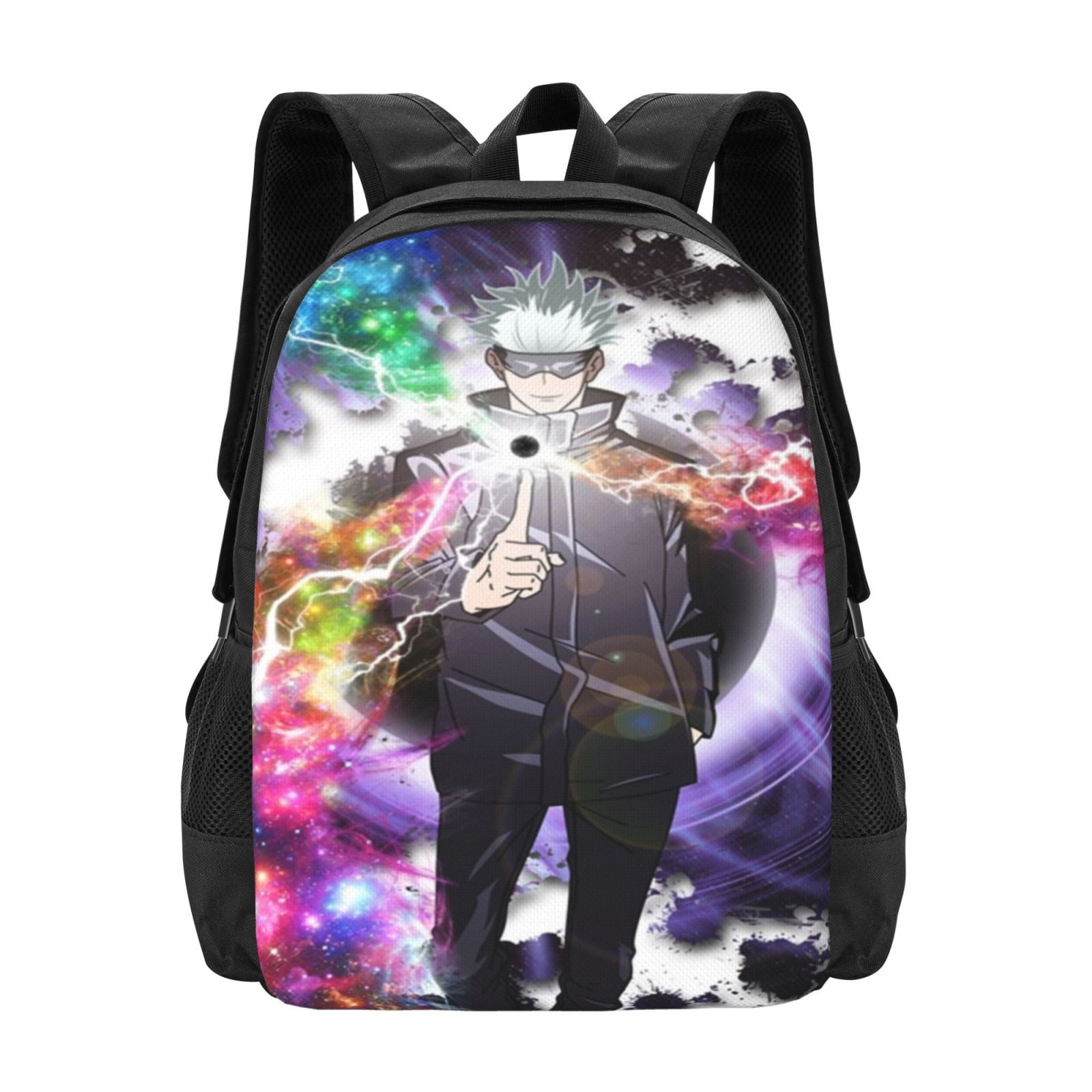 16.5in Jujutsu Kaisen Gojo Backpack With Front Pocket School Bag For ...