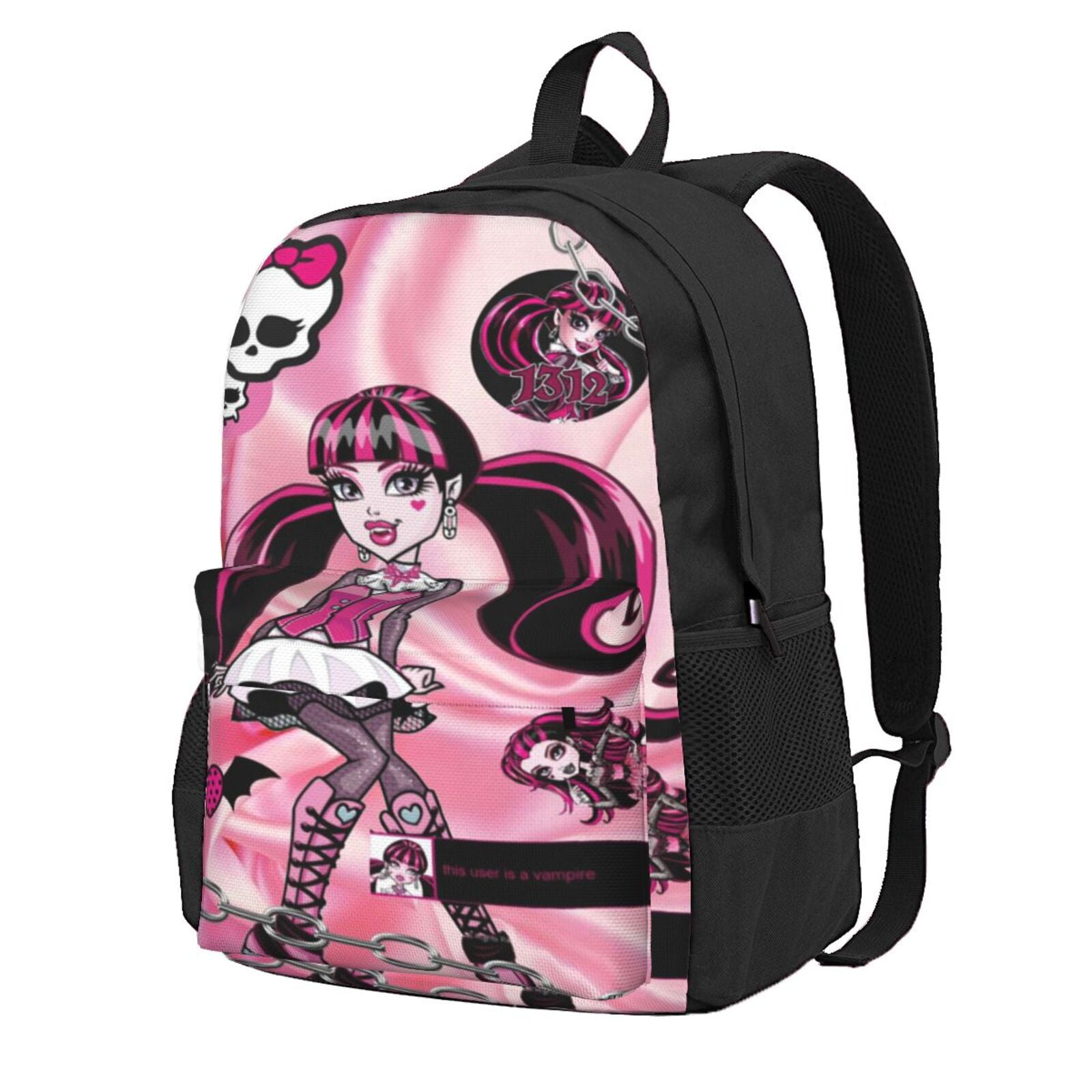 16.5in Mon-Ster High Backpac Lightweight Laptop Backpac Daypack Backpac ...