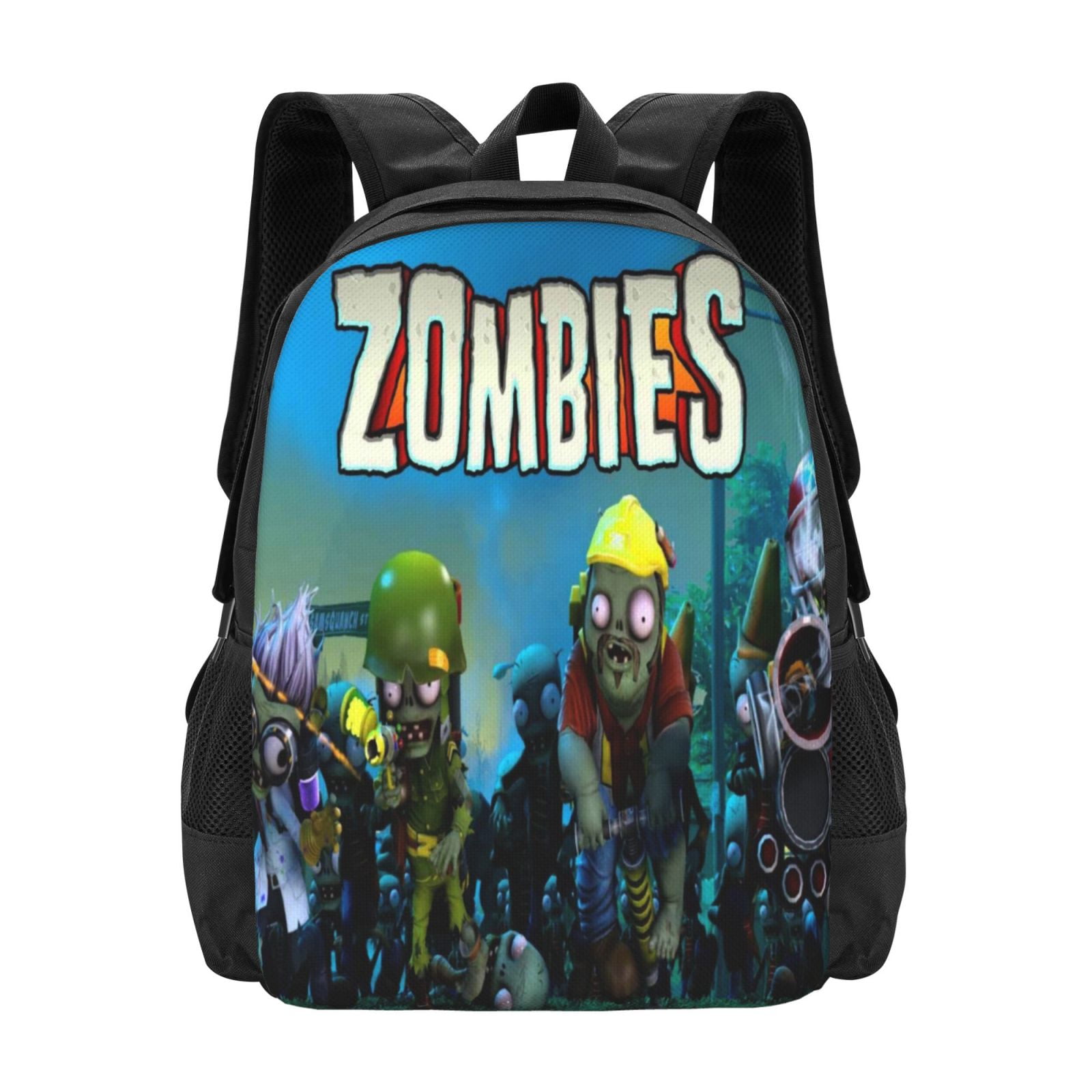 16.5In Plants vs Zombies Backpac Backpac Lightweight Sports Travel ...