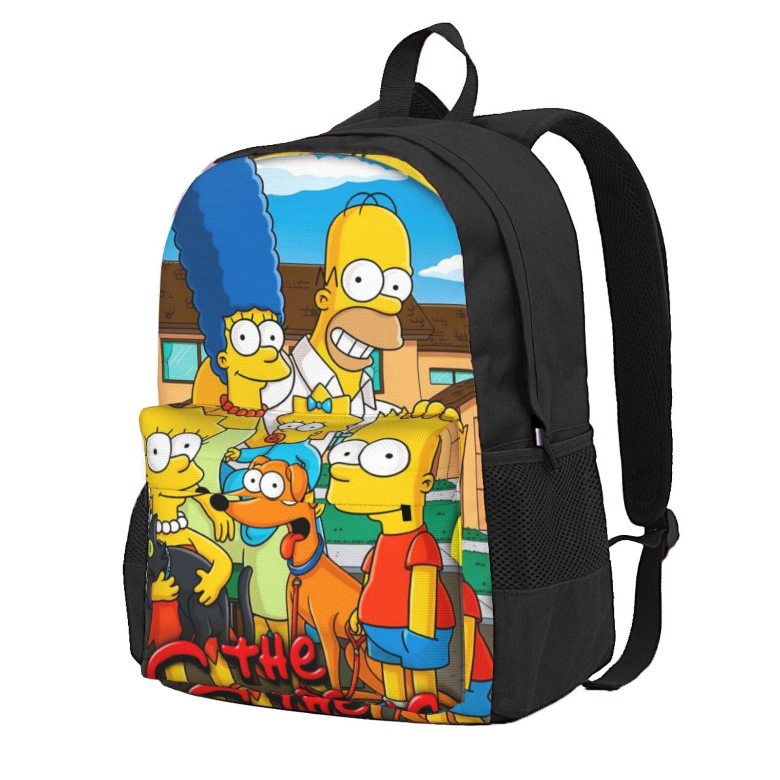 16.5in Simpsons Backpac Lightweight Laptop Backpac Daypack Backpac ...