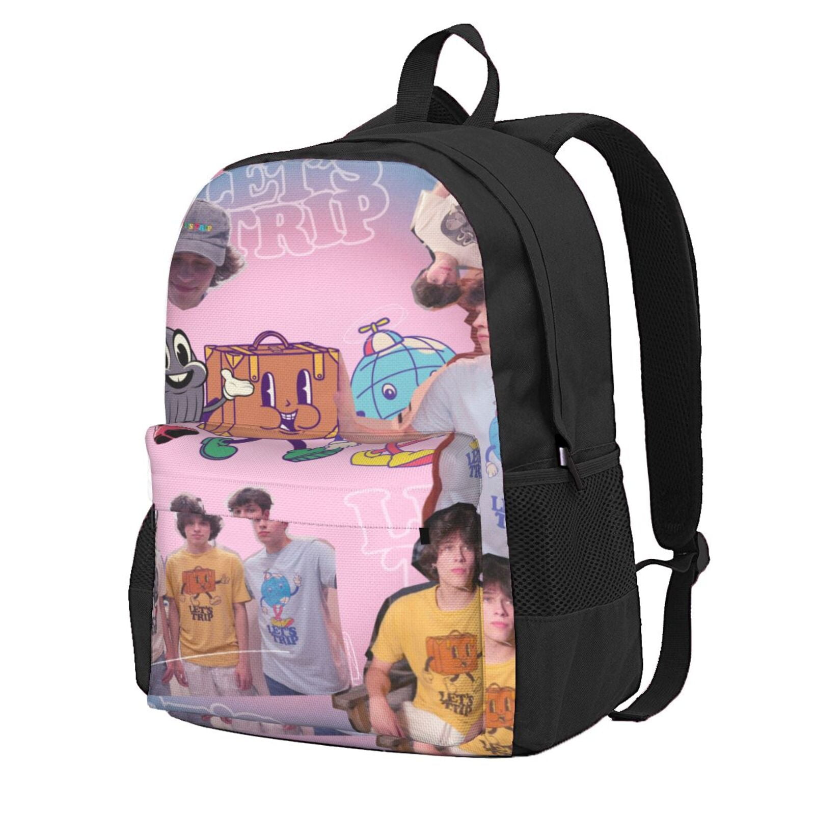 16.5in Sturniolo Triplets Backpacks Cute Laptop bag Cartoon Bags School ...