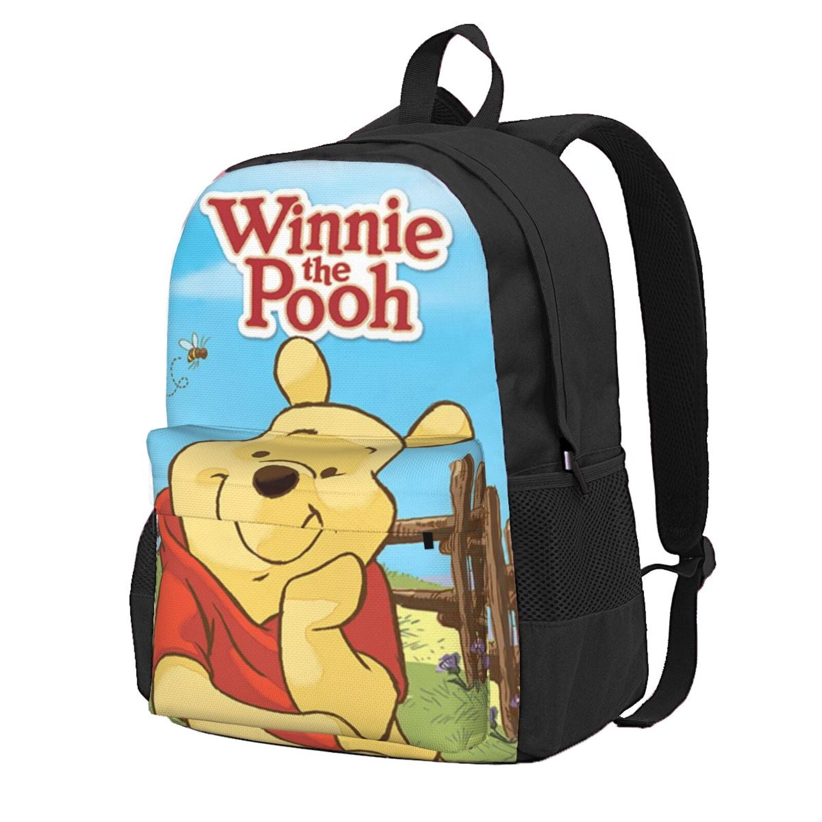 16.5in Winnie The Pooh Backpack Lightweight Laptop Backpack Casual ...