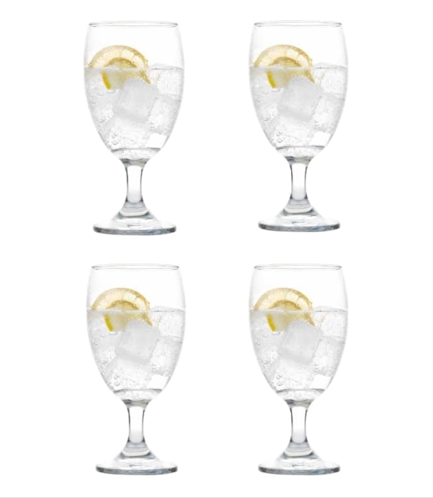 16.5oz Lexington Glass Goblets, Dishwasher Safe Drinking Goblets For ...