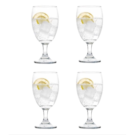 Cristar, Glass Goblets, 16.5oz, Dishwasher Safe Set of 4 - Walmart.com