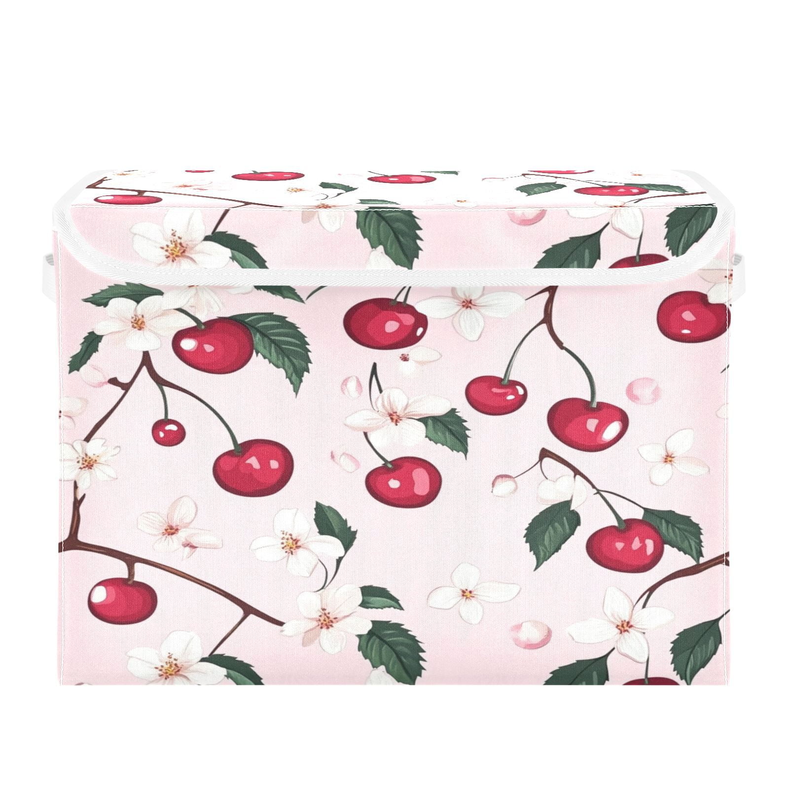 16.5x12.6x11.8in Foldable Flip-Top Storage Bin, Dustproof Magic Tape ...
