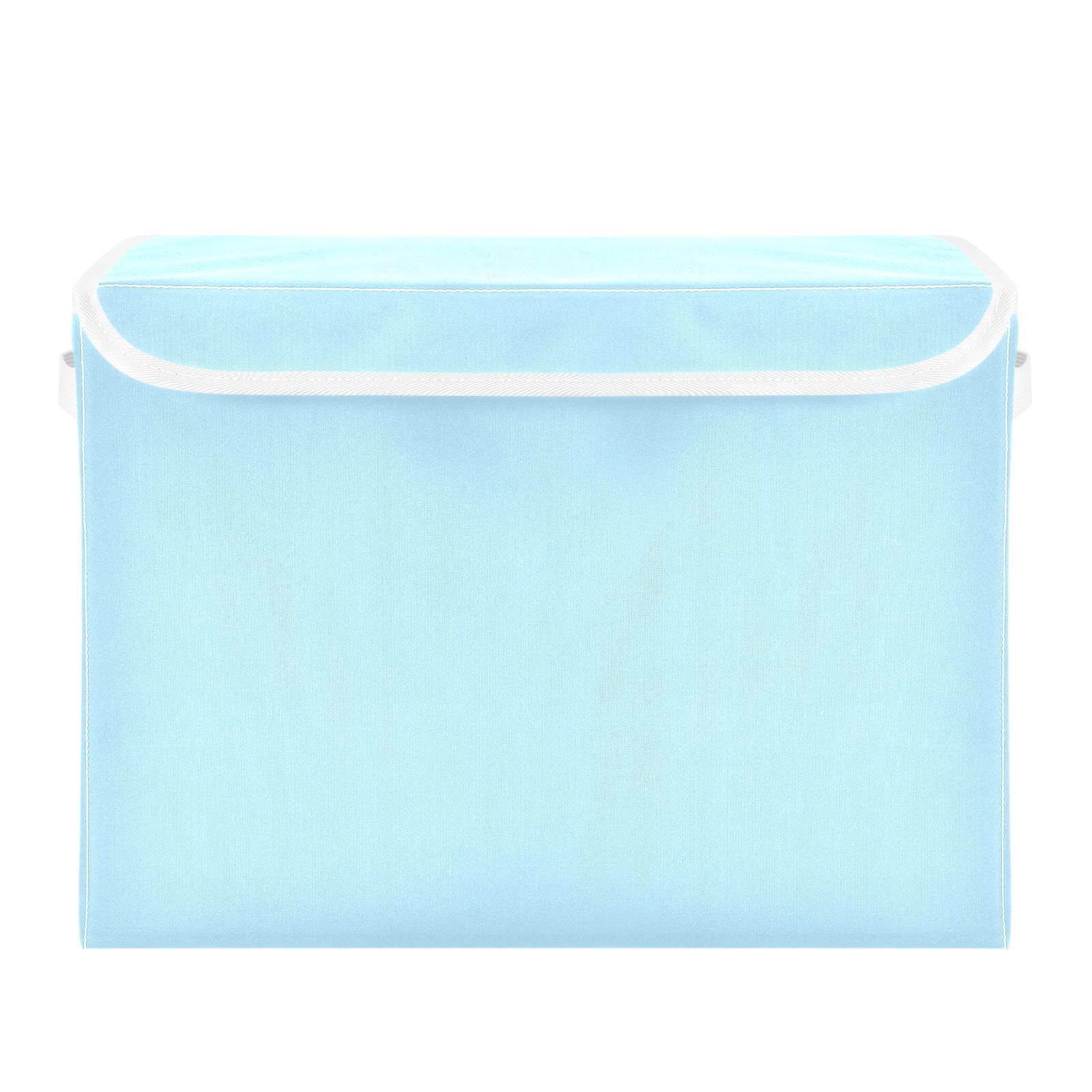 16.5x12.6x11.8in Foldable Flip-Top Storage Bin, Dustproof Magic Tape ...