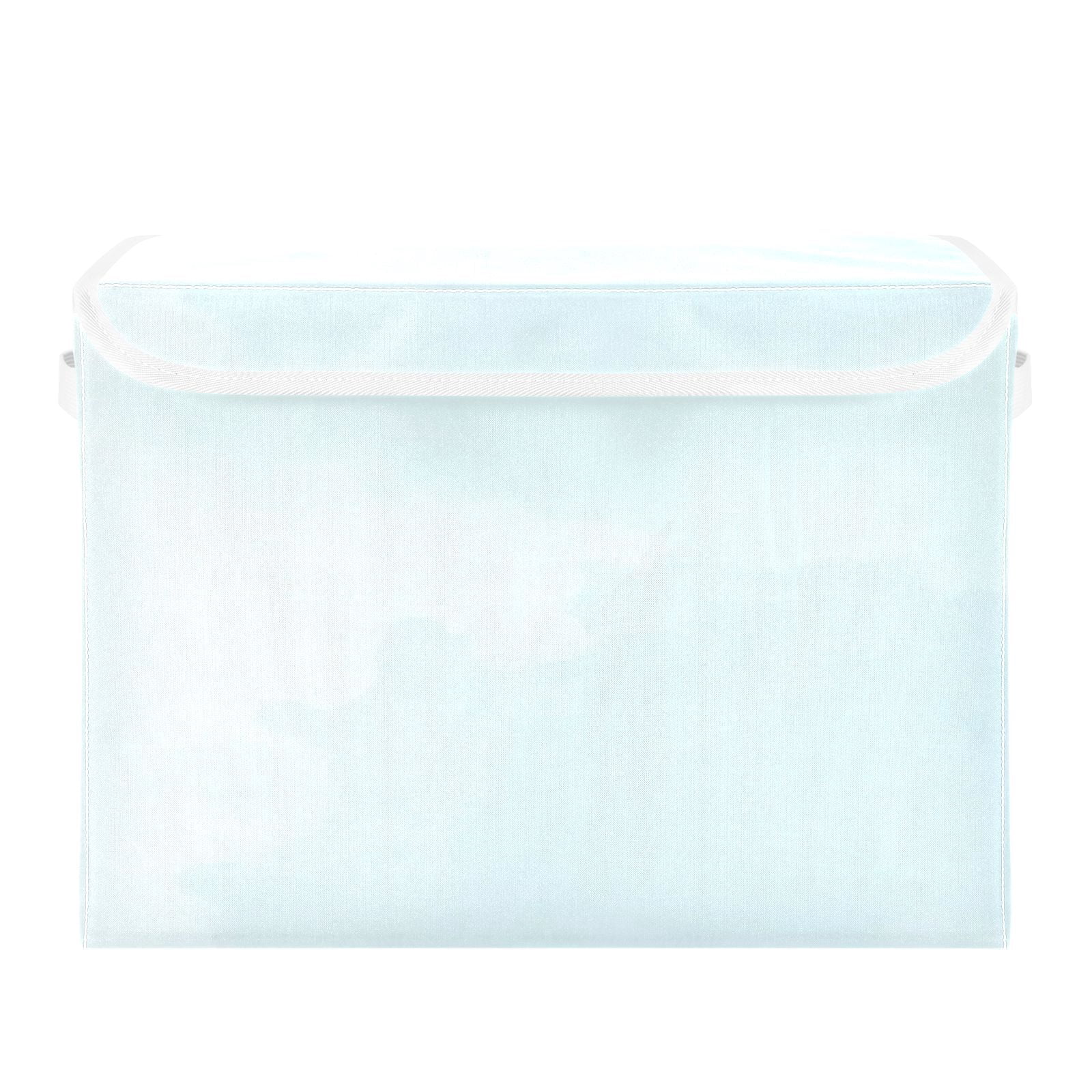16.5x12.6x11.8in Foldable Flip-Top Storage Bin, Dustproof Magic Tape ...