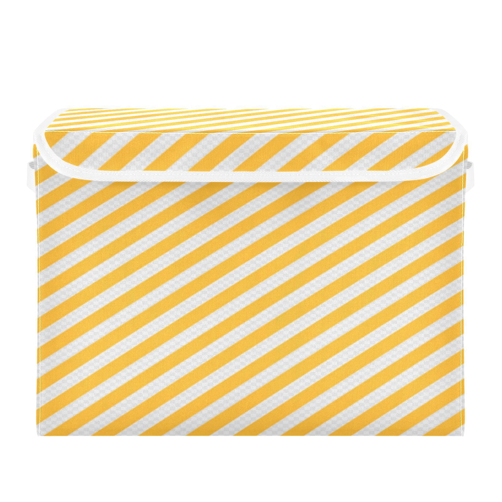 16.5x12.6x11.8in Foldable Flip-Top Storage Bin, Dustproof Magic Tape ...