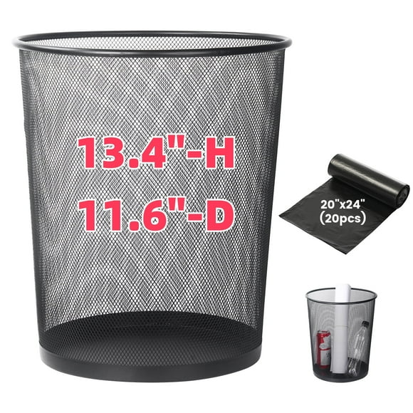 Wire Mesh Trash Can