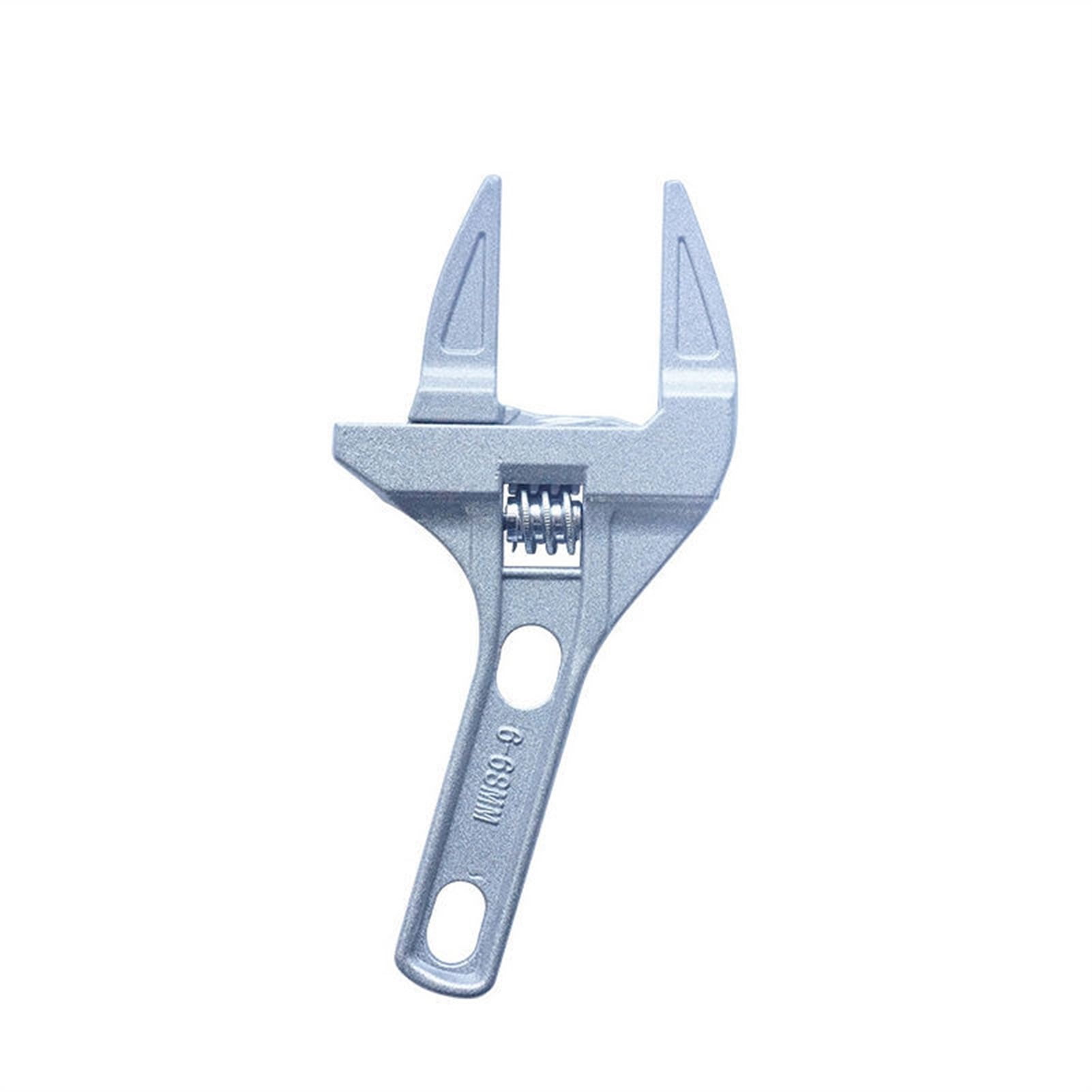 16-68mm Steel Mini Adjustable Spanner Wrench Short Shank Large Openings ...