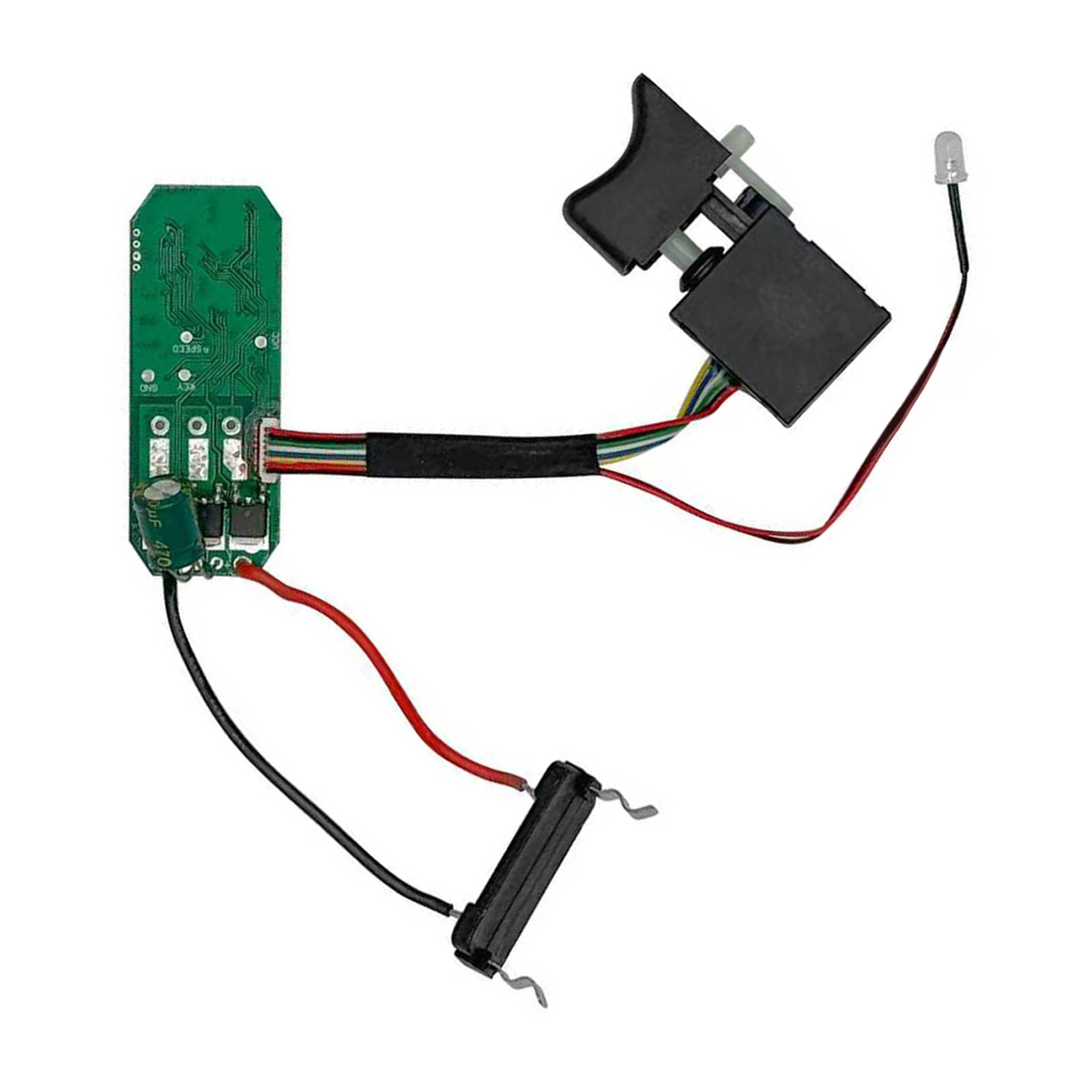 16.8V Lithium Drill Control Board and Switches Assembly Offering Stable ...