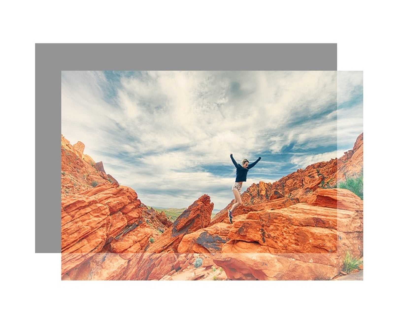 16:9 High Brightness Reflective Projector Screen 60 72 84 100 120 130 ...