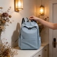 16.9 Inch Laptop Backpack,Lightweight Rucksack, Multi Pocket Organizer ...