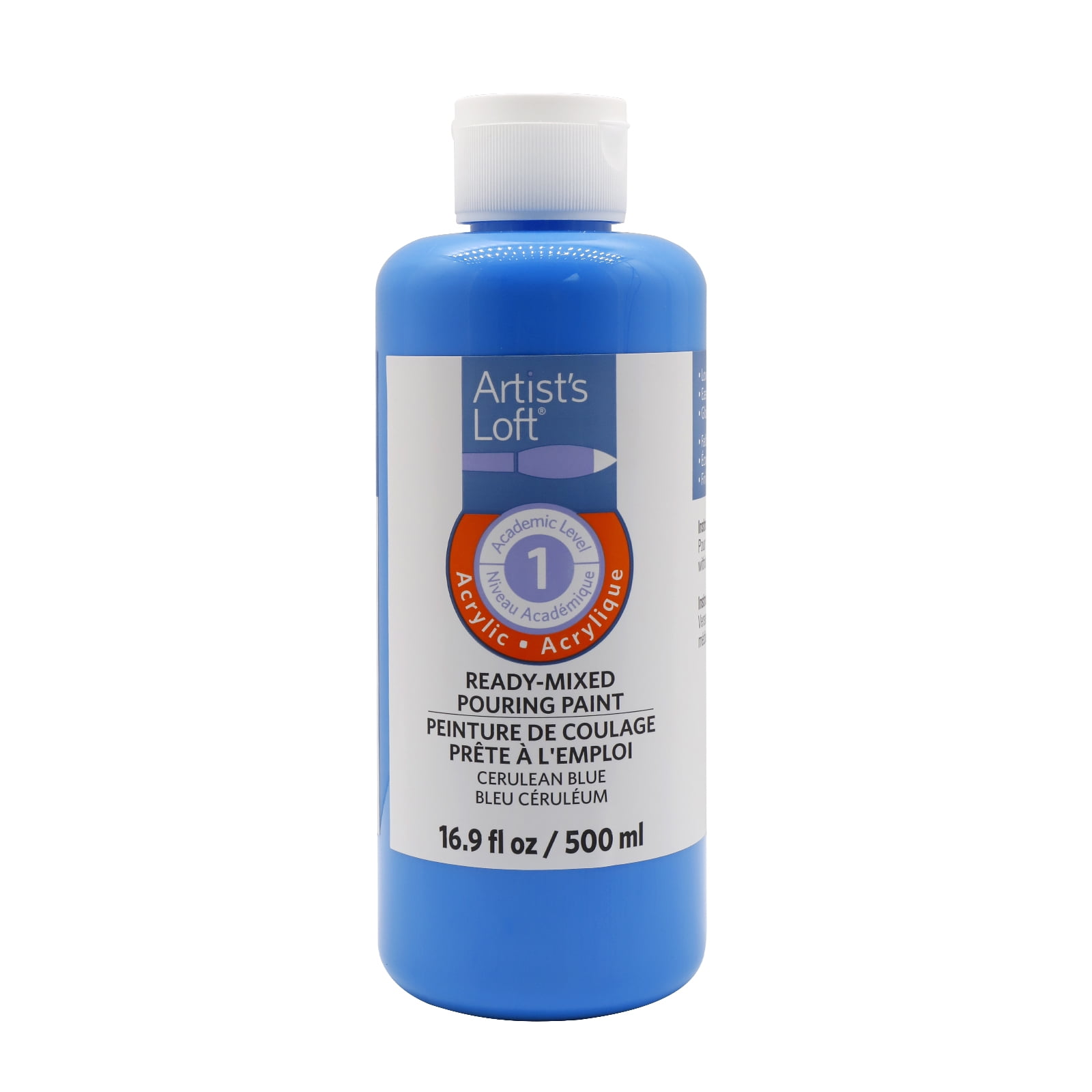 Artist's Loft 16.9 fl oz Cerulean Blue Acrylic Ready-Mixed Pouring ...